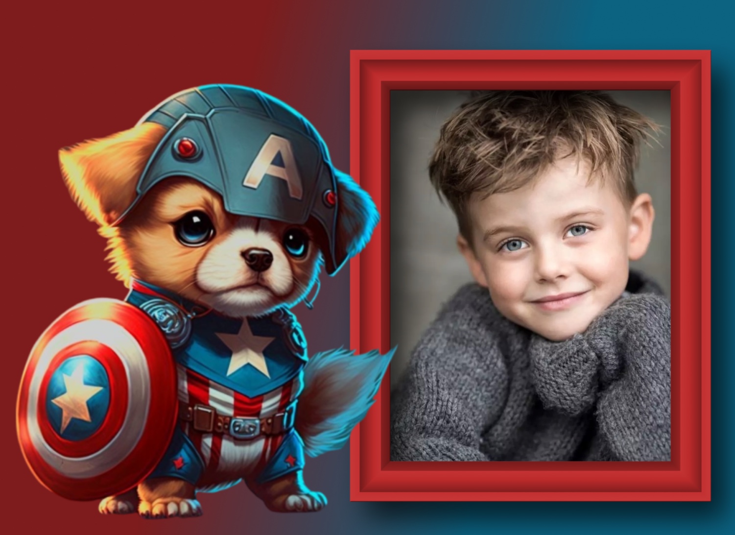 Nette's Kid Photo Frames🏄‍♀️🏂 - 2016 February - 2016 March - Cartoon ...