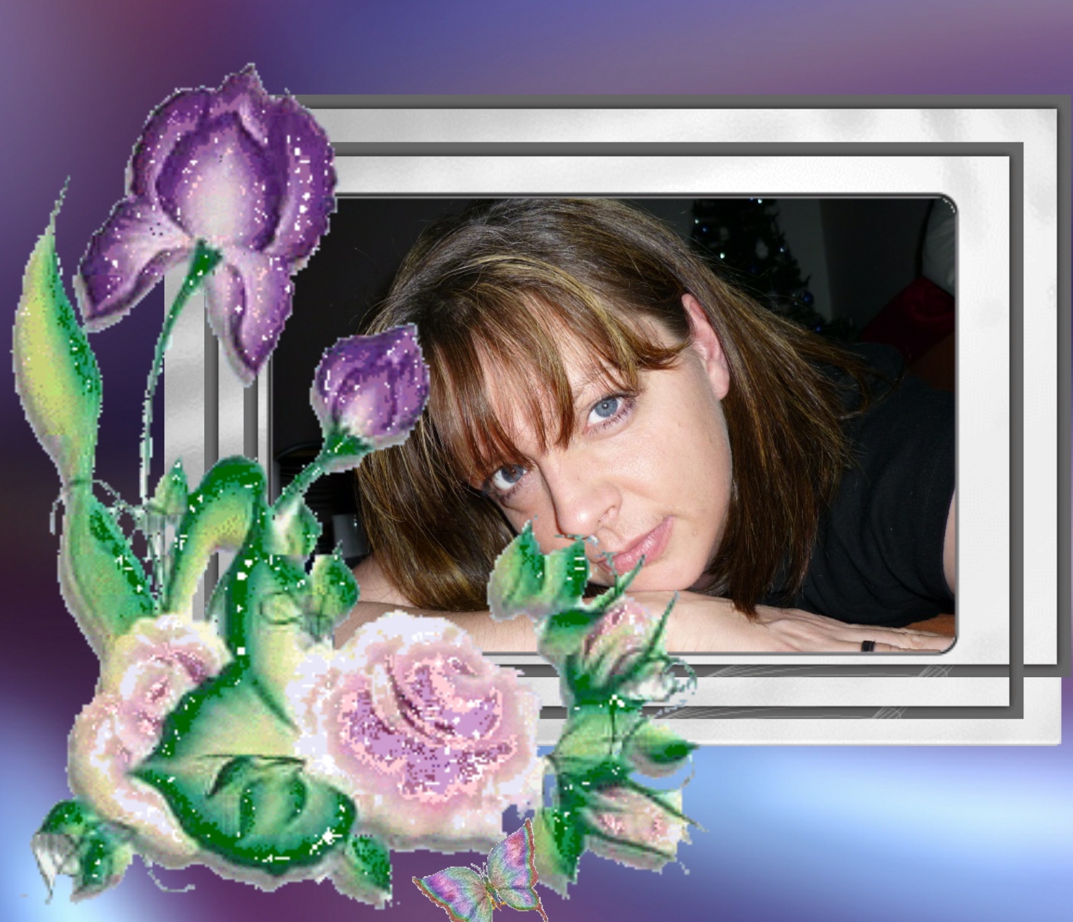 blauweisser's Picture Frames - 2010 May - flower-frame Blauweisser ...