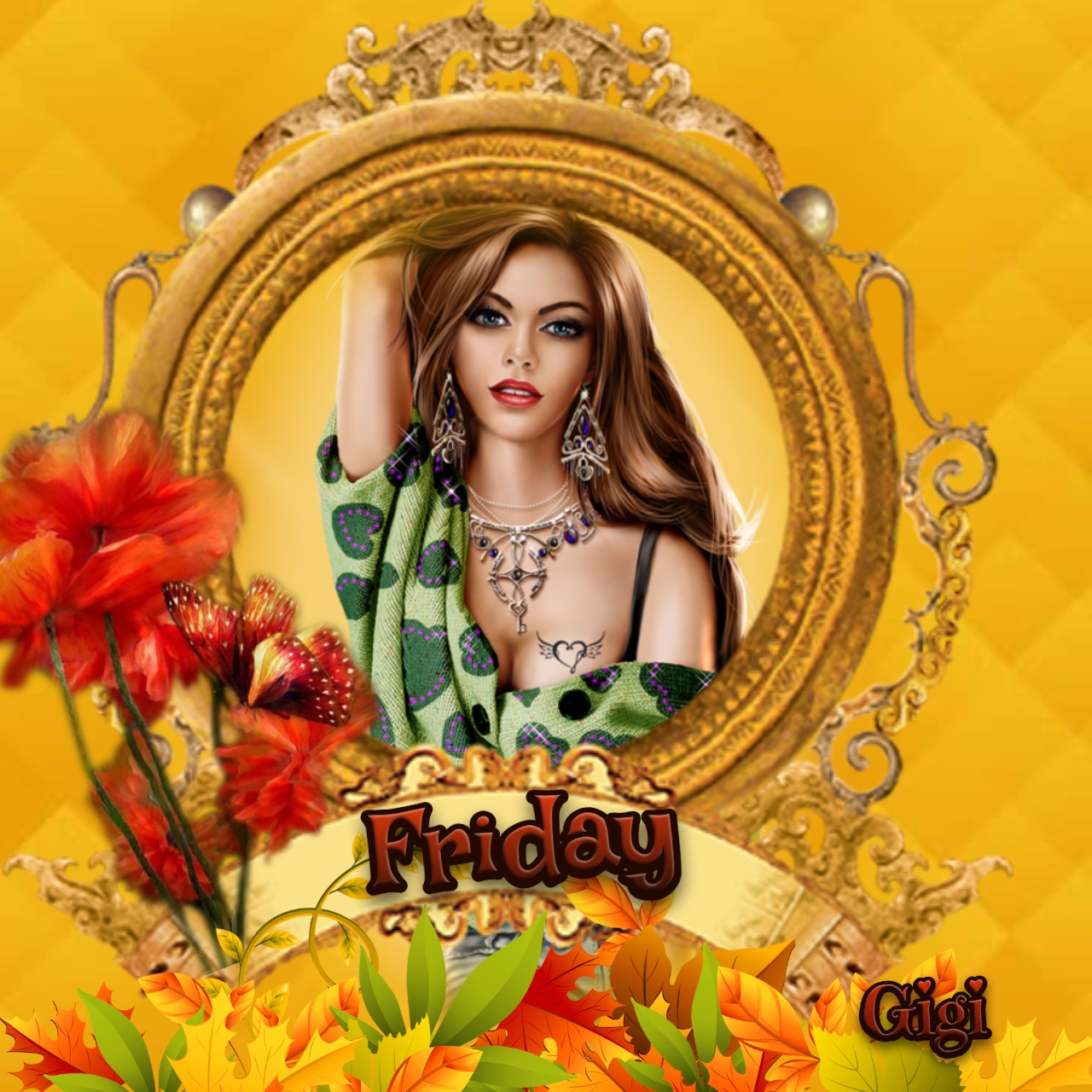 GISSELLEH1929's Day of the week - Dia De Semana 2021 - Gigi Friday ...