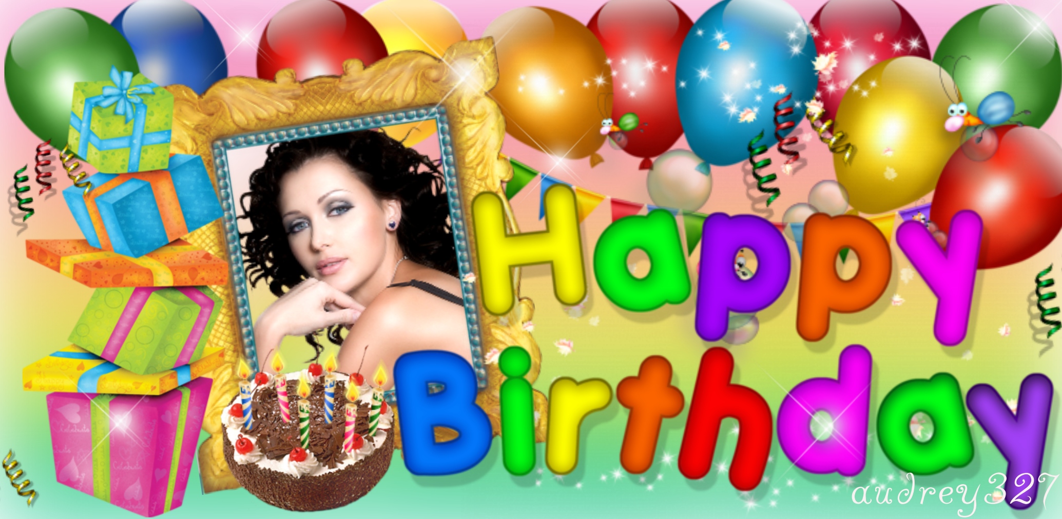 audrey327's Birthday Frames - 2013 October - 2014 December - Happy ...