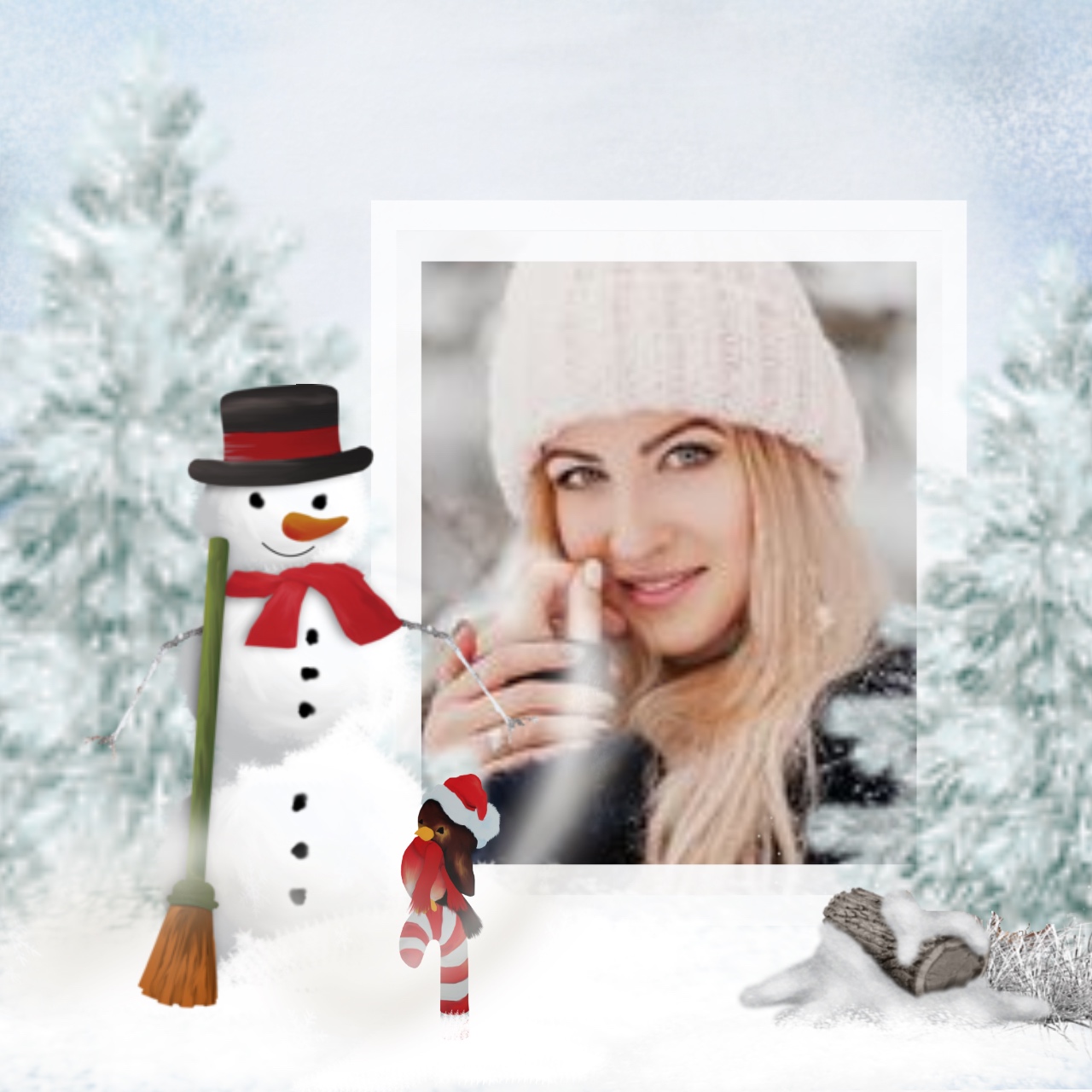 Nette's Winter Snow Frames☃️ ️ - Winter Snow2019 - Winter 2019 Winter ...