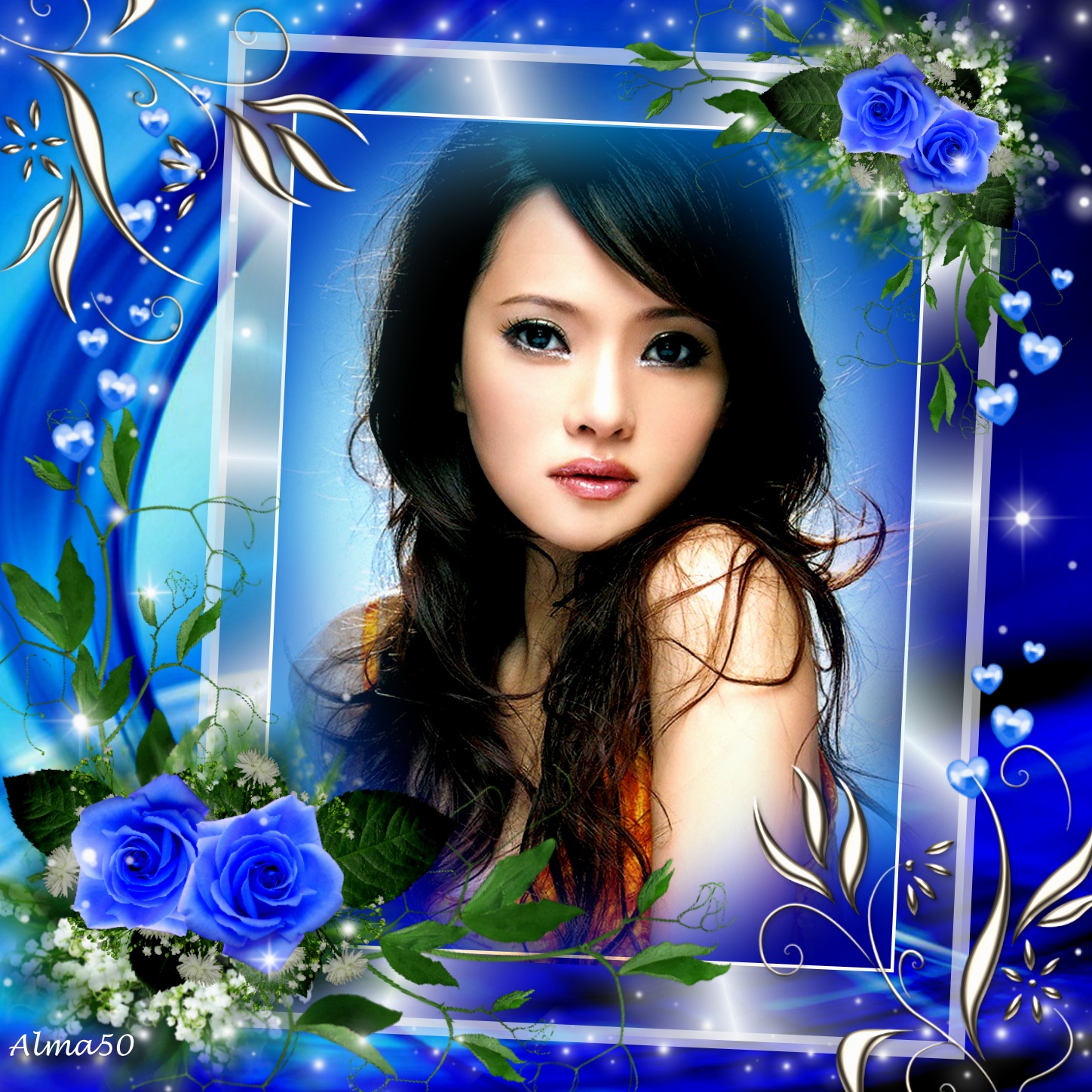 alma50's Picture Frames - 2013 July - beautiful face Alma50 picture ...