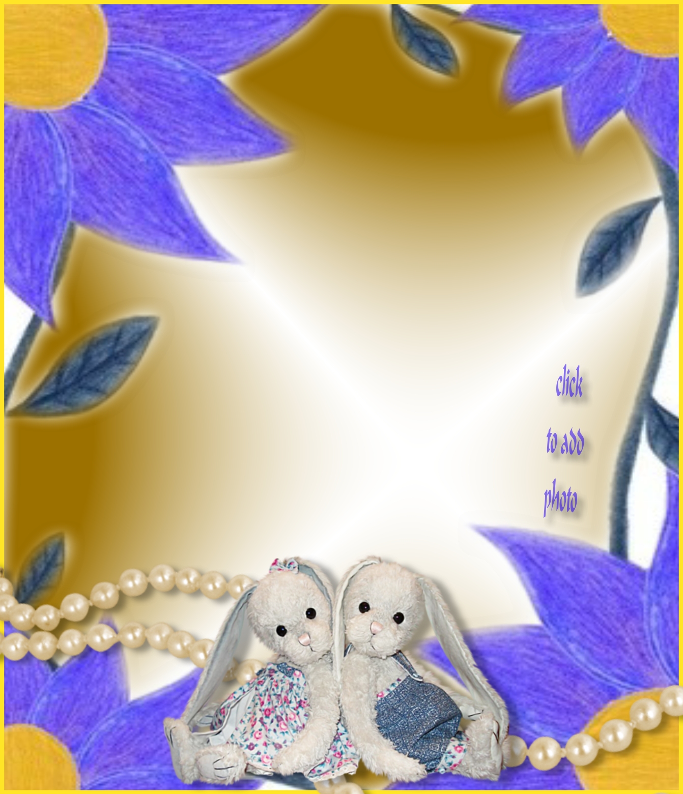 marialedesma1958's Girly Girl Frames - 2013 July - Purple Daisies Move ...