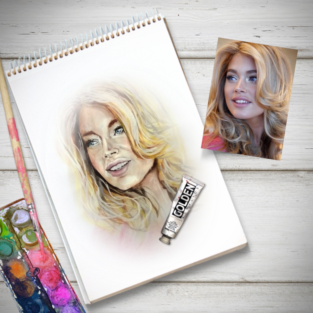 Jezebel64's Art 🎨 - Painting Portrait Me - Painting Portrait Me Art ...