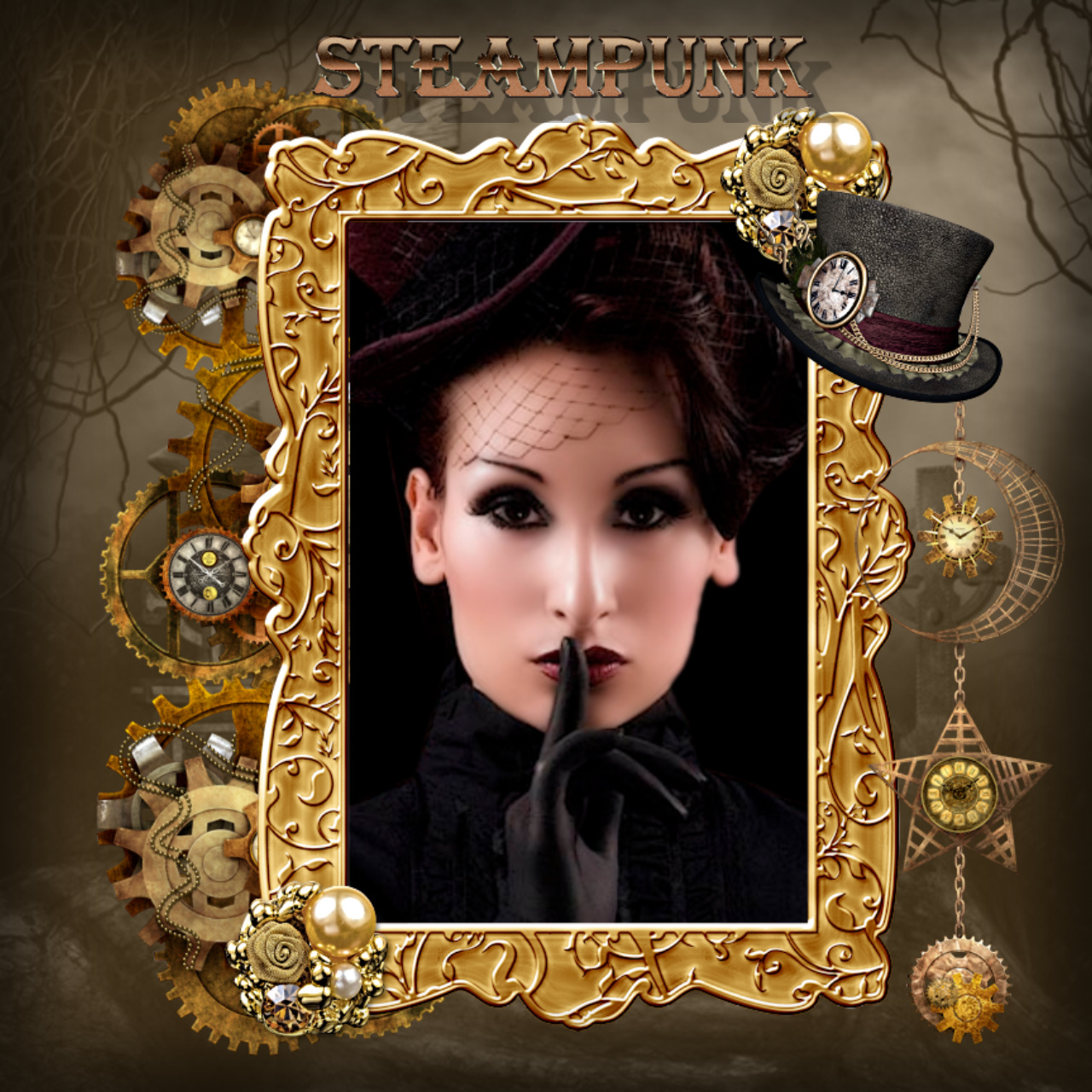 Nette's Goth, Punk and Emo Frames - 2018 - Skull GothPunk - Skull ...