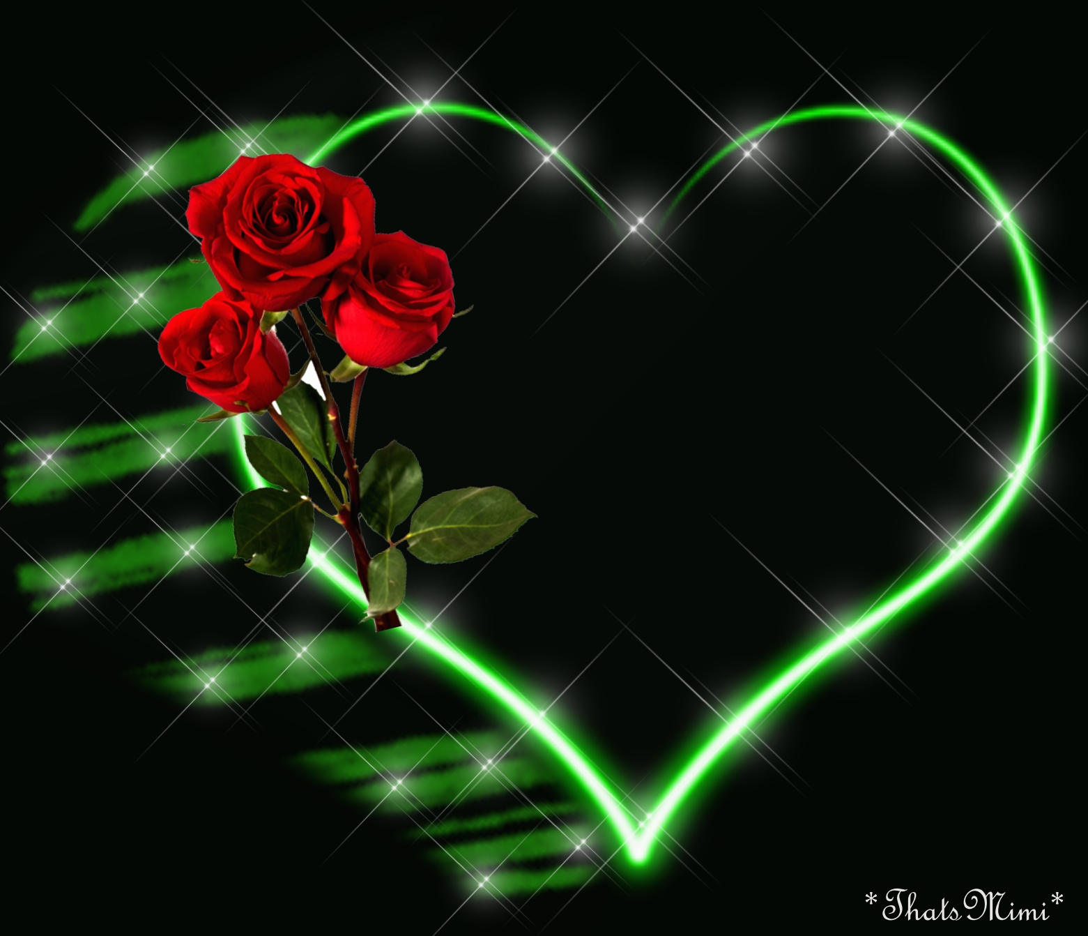 ThatsMimi's I Love You Frames - 2013 June - ~*~ Green! - ~*~ Green ...