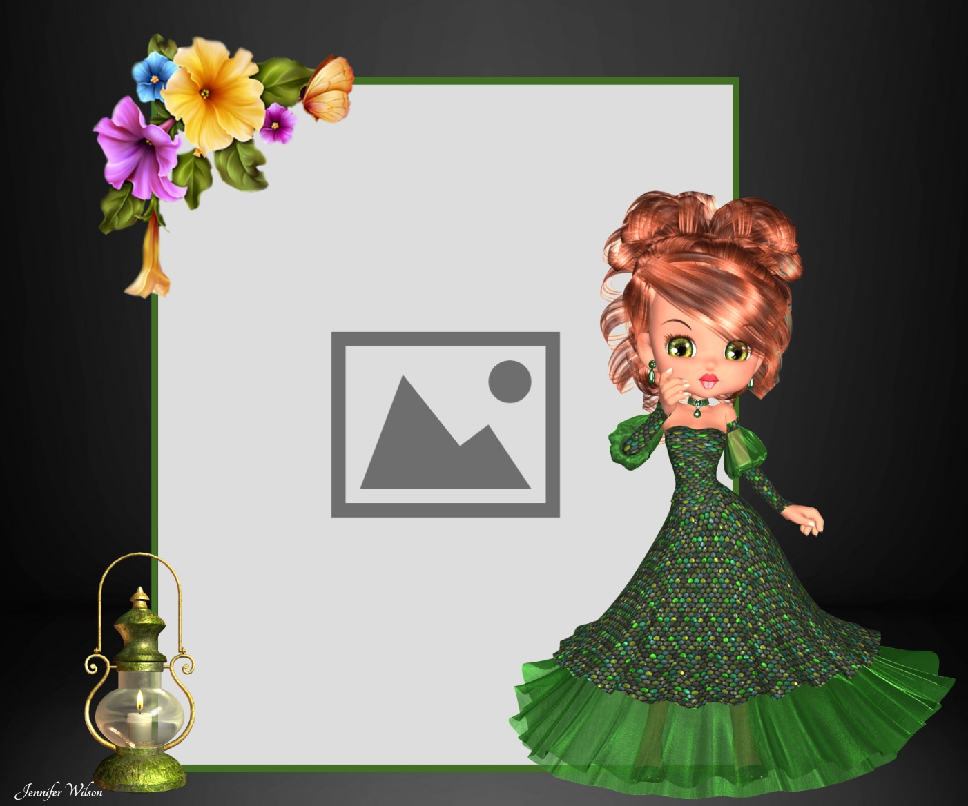 Jennifer Wilson's Dolls - Evening Gown Poser Dolls - Poser Doll - Poser ...