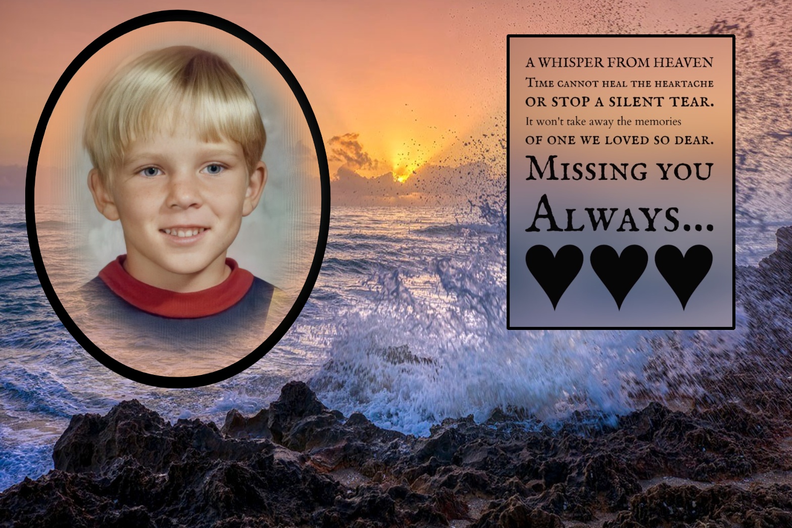 Mmhartley2's Remembering Casey-Grief, Heaven - GriefHeavenLossDeathChild LossRestin PeaceIn ...