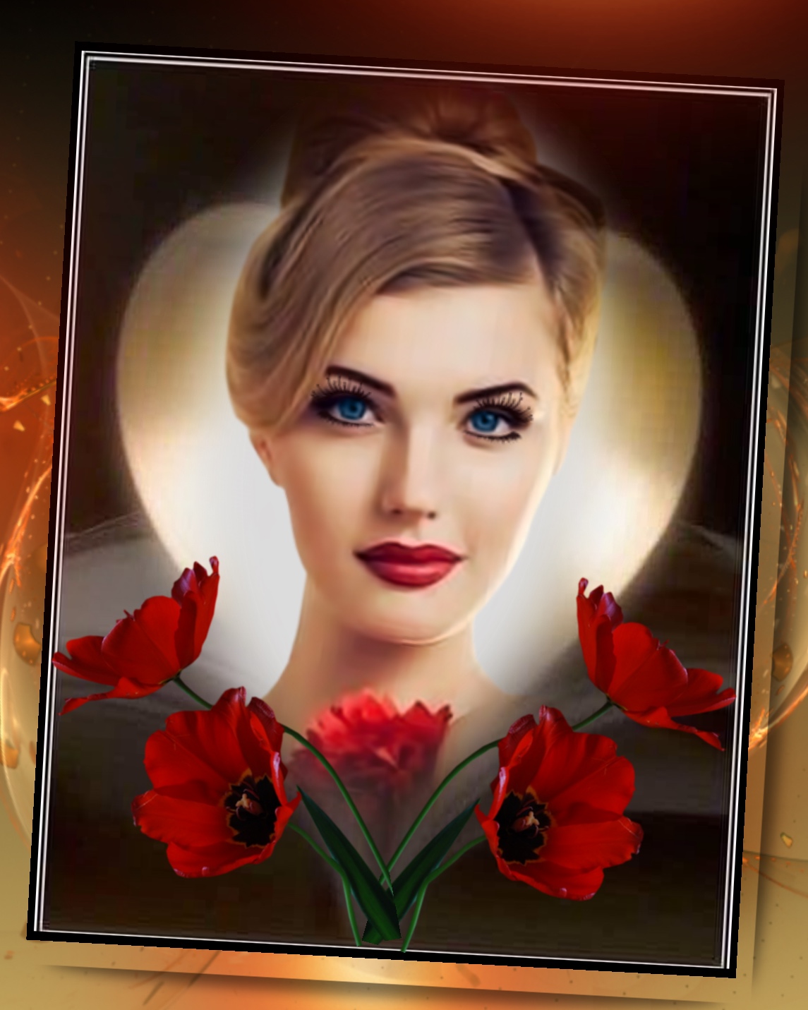 Wienie Coppen's Love romance - beautiful frame portrait - beautiful ...