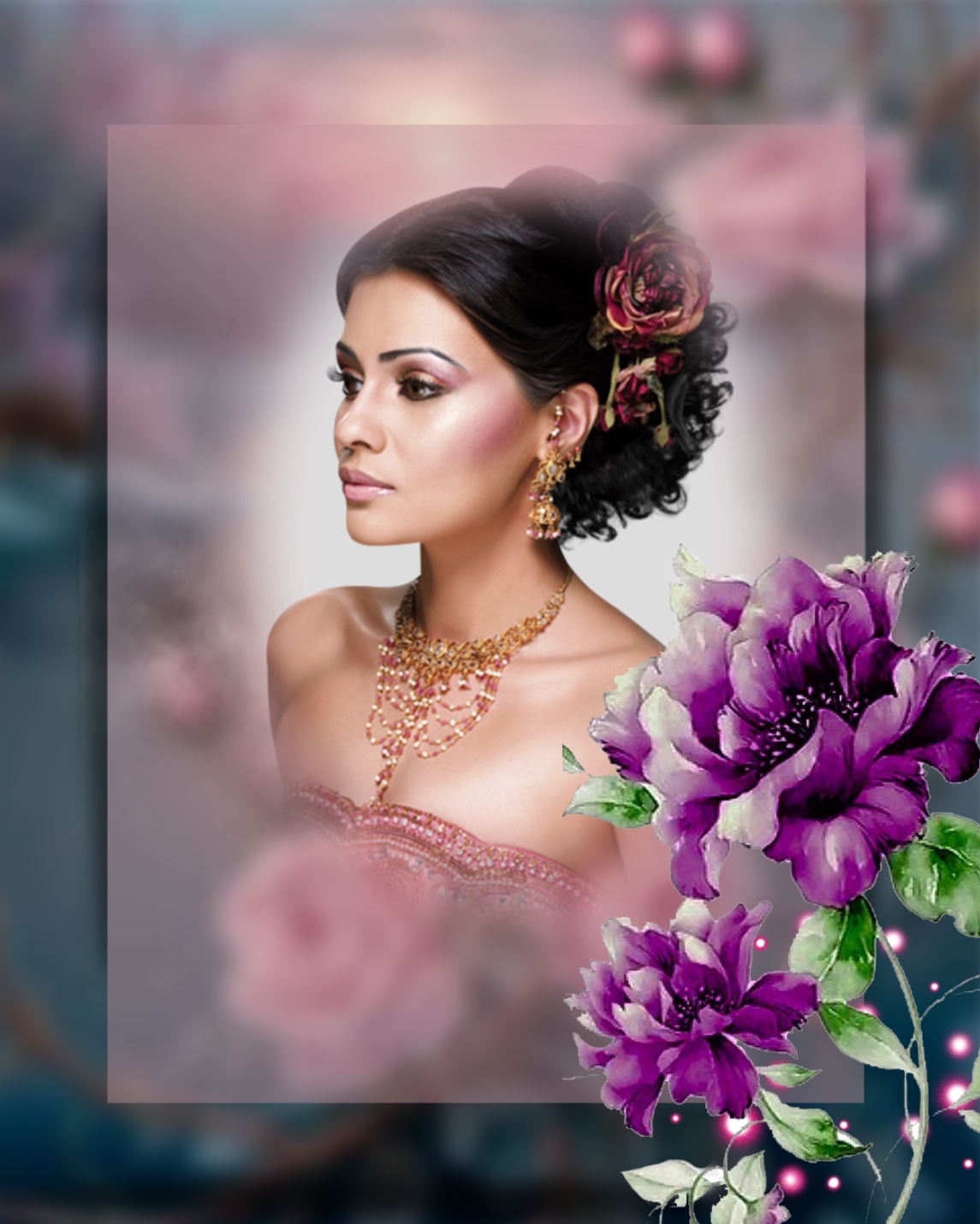 Wienie Coppen's Butterflies,Flowers,Months - beautiful frame portrait ...