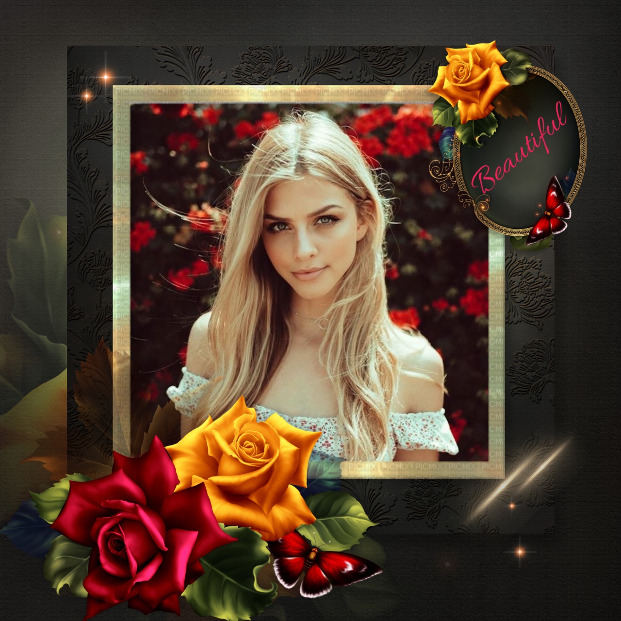 Elizabeth's FLORAL MIX & MATCH 💐 5/5 - Red Rose Yellow Rose Elizabeth ...