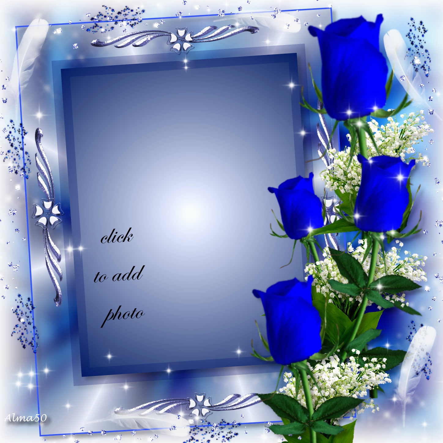 alma50's Classic Kimi Frames - 2011 July - 2011 November - Elegant Blue ...