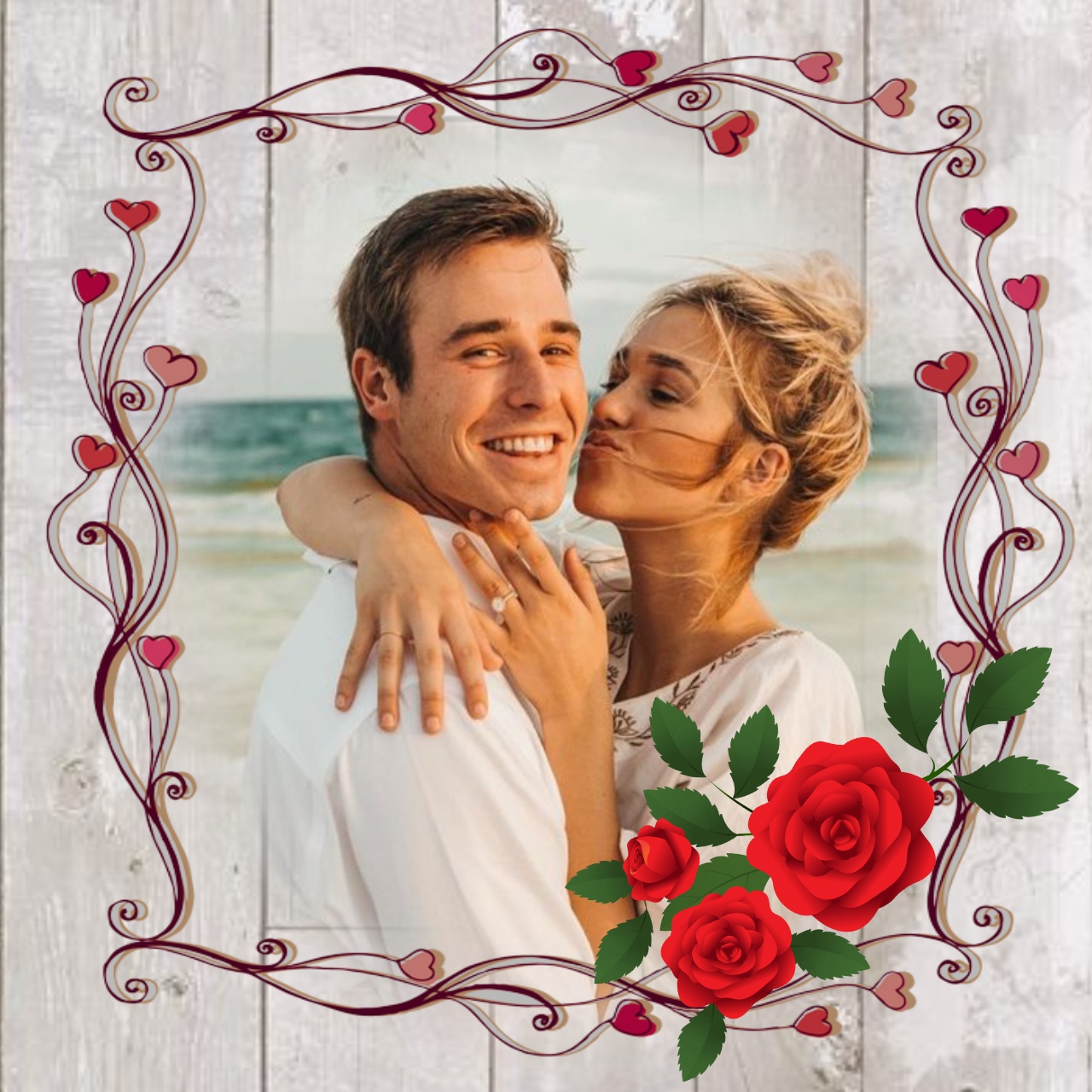 Mmhartley2's Everything Stream - Love Roses Hearts Picture Frame - Love Roses Hearts Picture Frame