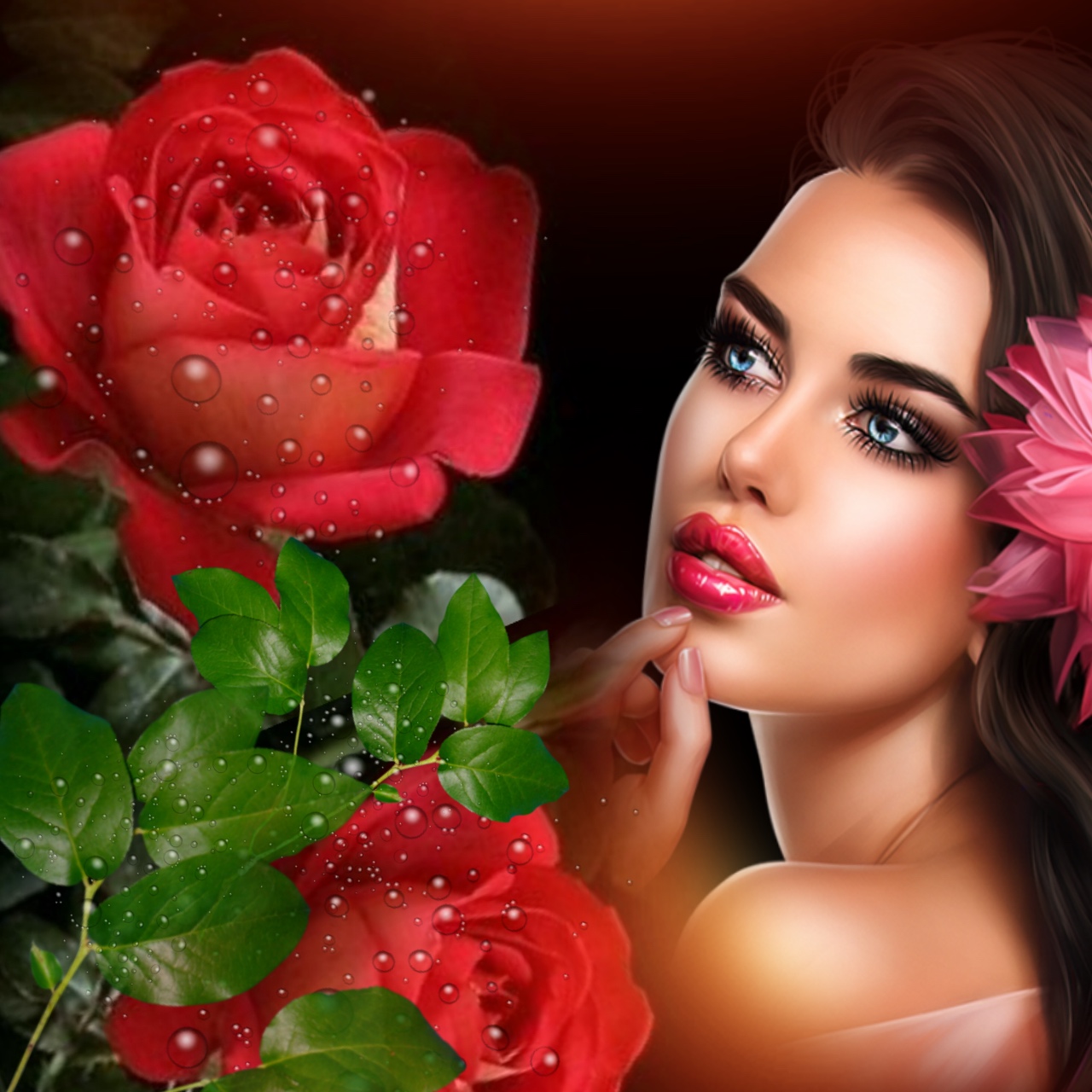 Wienie Coppen's Love romance - beautiful portrait roses - beautiful ...