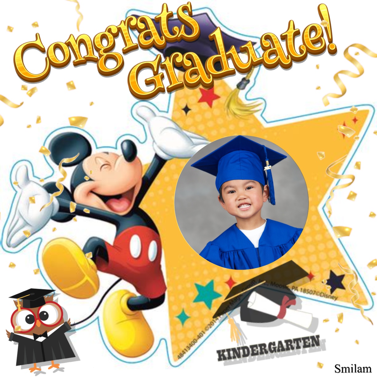 smilam's Kid's Cute Photo Frames - Kids Photo Frames - Congratulation ...