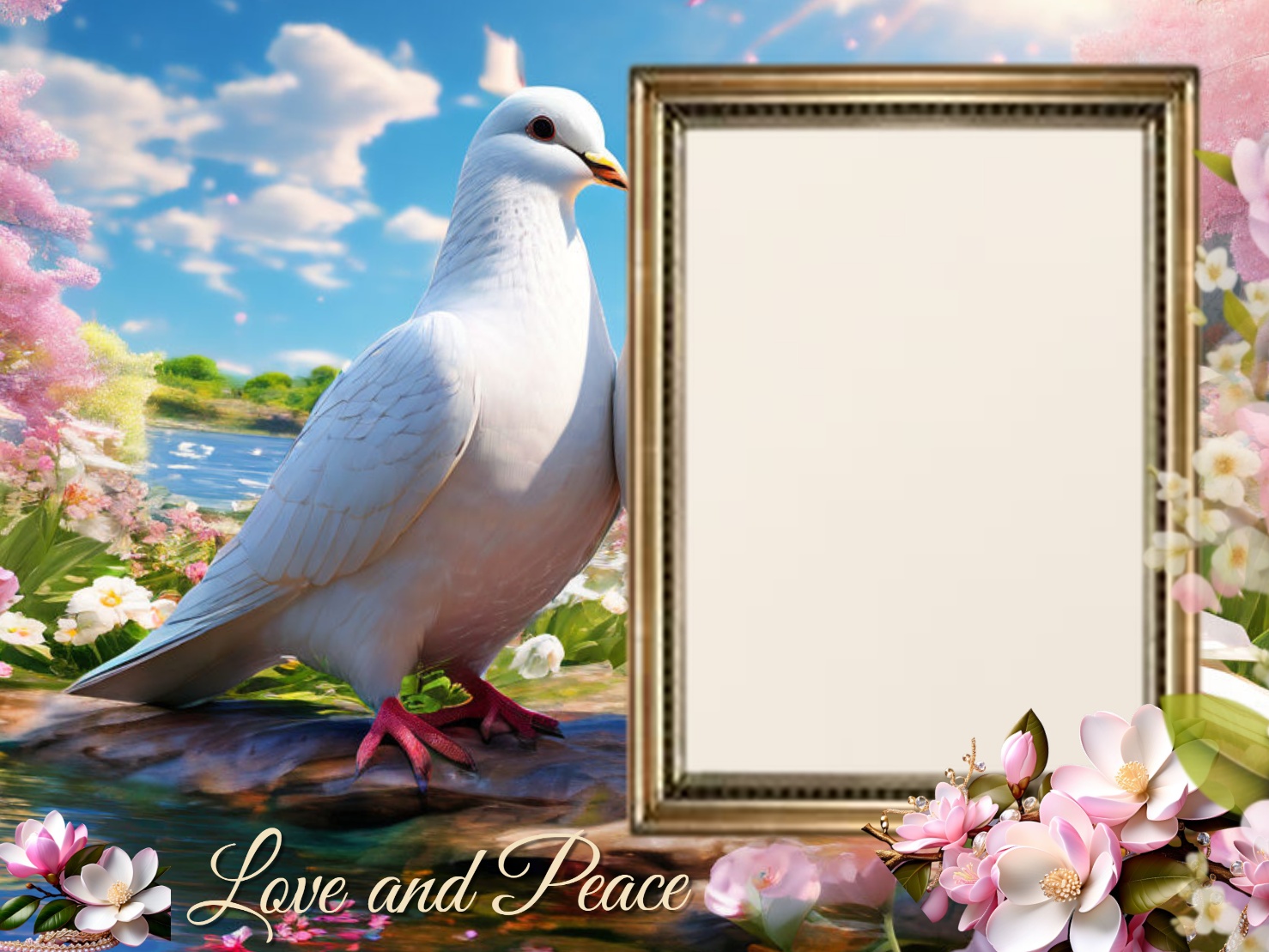 Emily50's Love frame - Love Peace Spring - Love Peace Spring ...