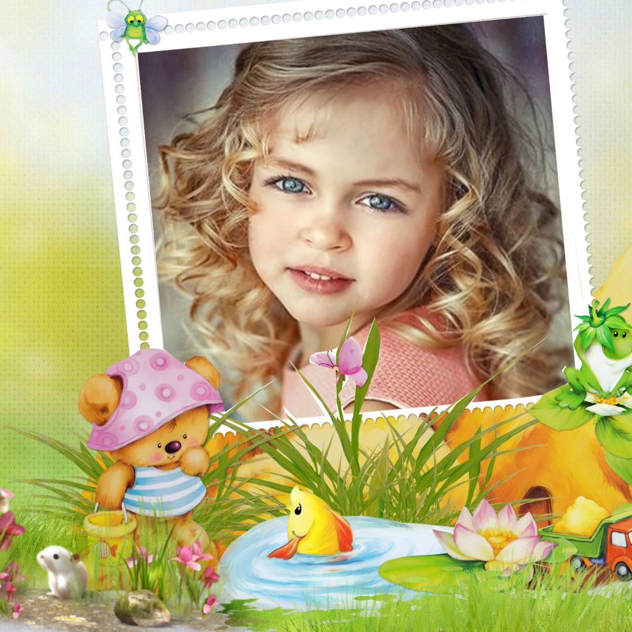 Nette's Kid Photo Frames🏄‍♀️🏂 - 2016 February - 2016 March - Teddy Love ...