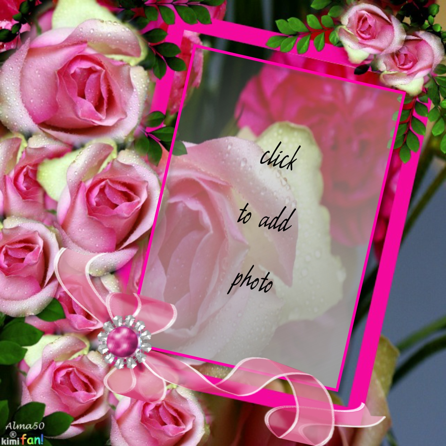 alma50's Picture Frames - 2010 May - Pretty Pink Frame Alma50 picture ...