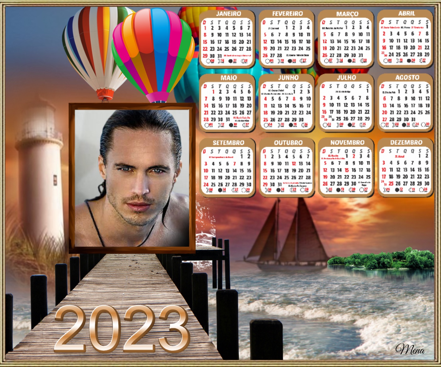 Mena's Calendars-Welcome -Calendarios Bem-Vindo - Mena Calendars ...