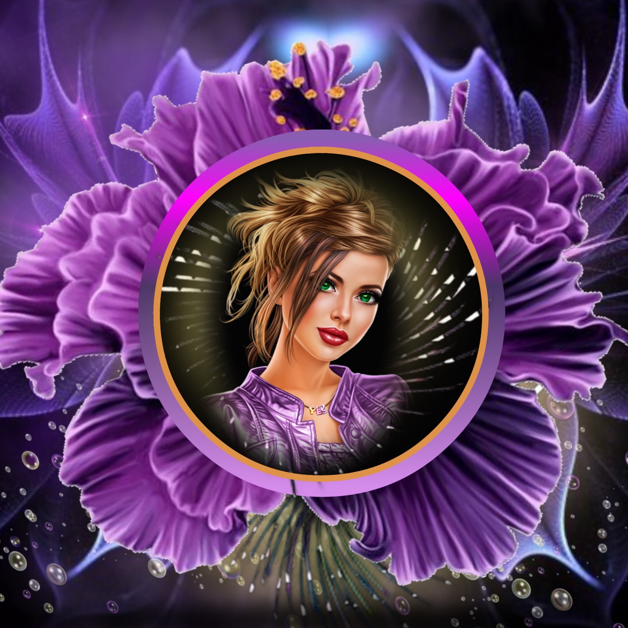 Wienie Coppen's Photos - beautiful circle flower - beautiful circle flower