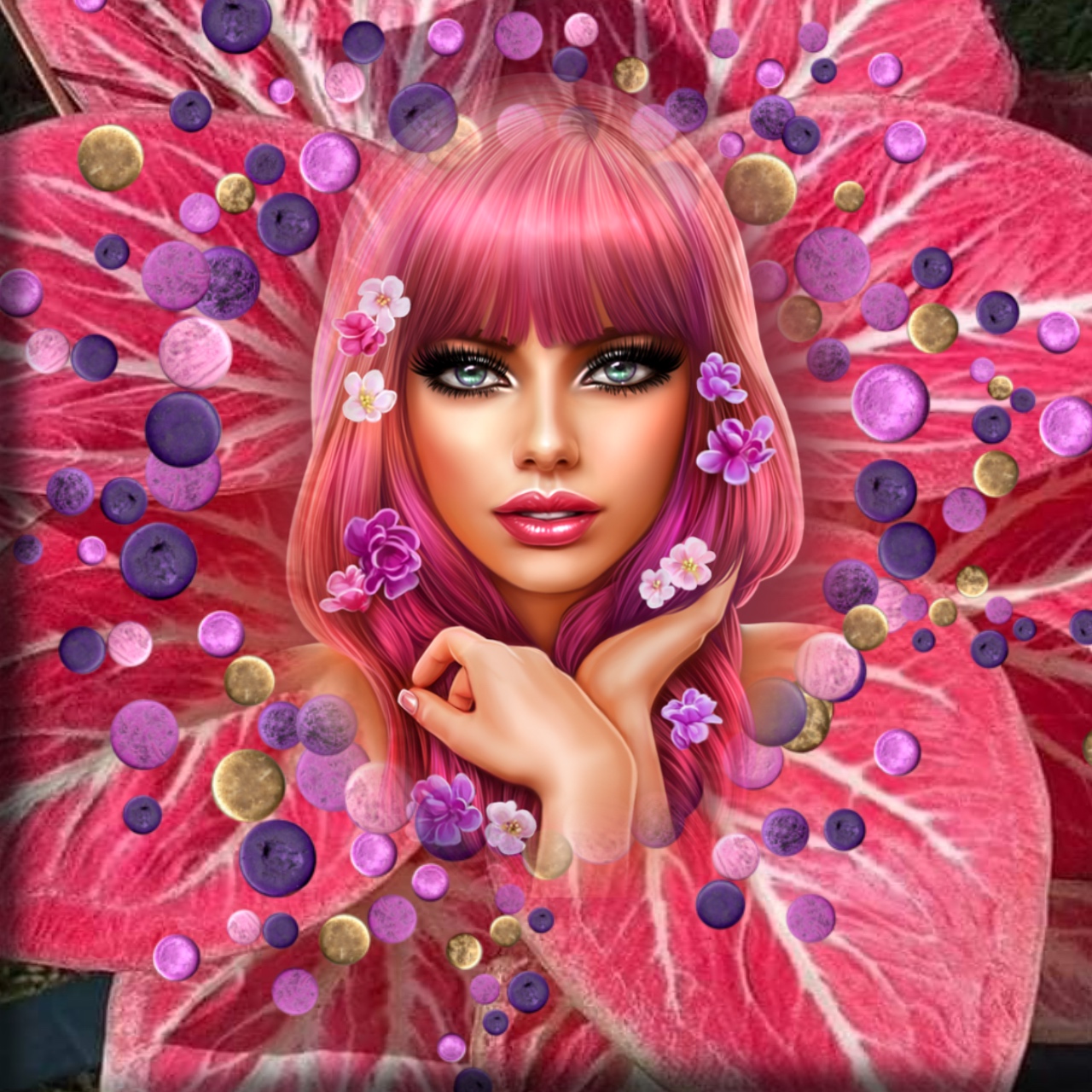 Wienie Coppen's Photos - fantasy frame portrait - fantasy frame portrait