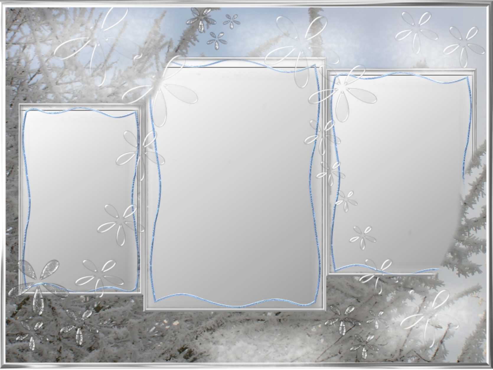 solaier's Winter Frames - 2009 - 2009 - Winter, Ice Flowers, Frame,Zima ...