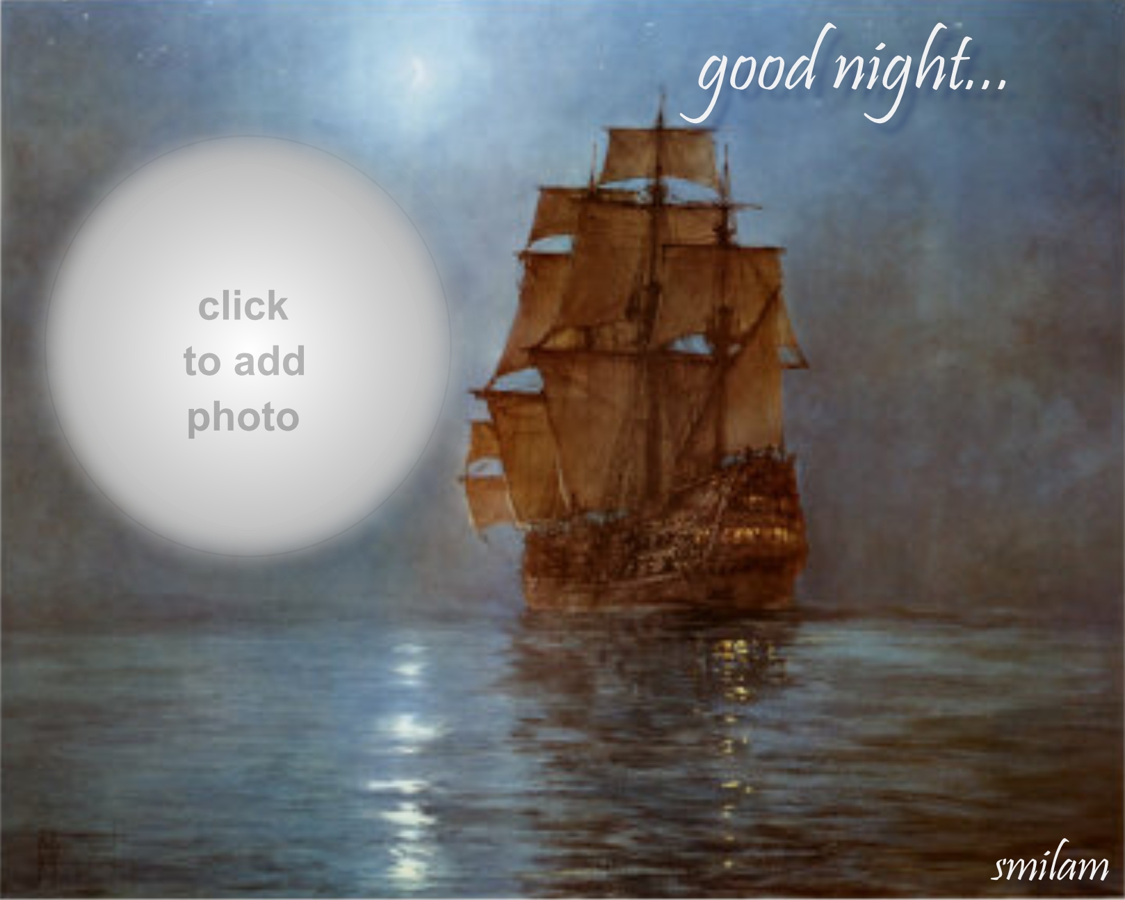 smilam's Hello, Good Morning, Good Night! - Greetings! 2021 - This ship ...