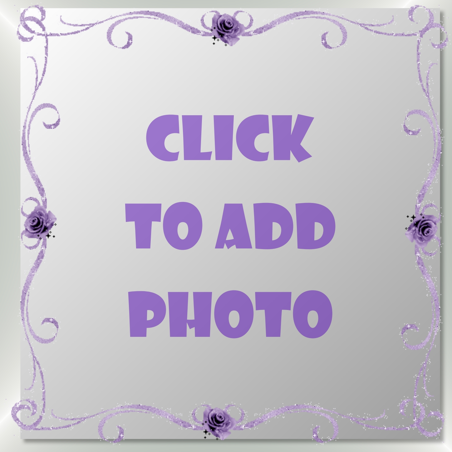 monatoo's Picture Frames - 2012 December - Sparkling Lilac Rose Frame ...