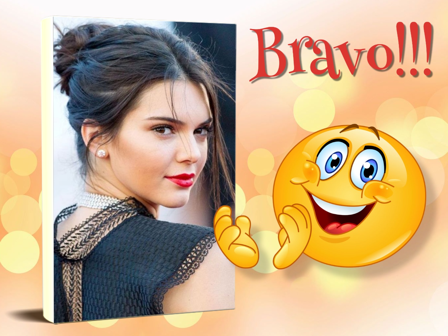 Jezebel64's Fun Frames - Fun Frame Jezebel64 Emoji Smiley Book Portrait ...