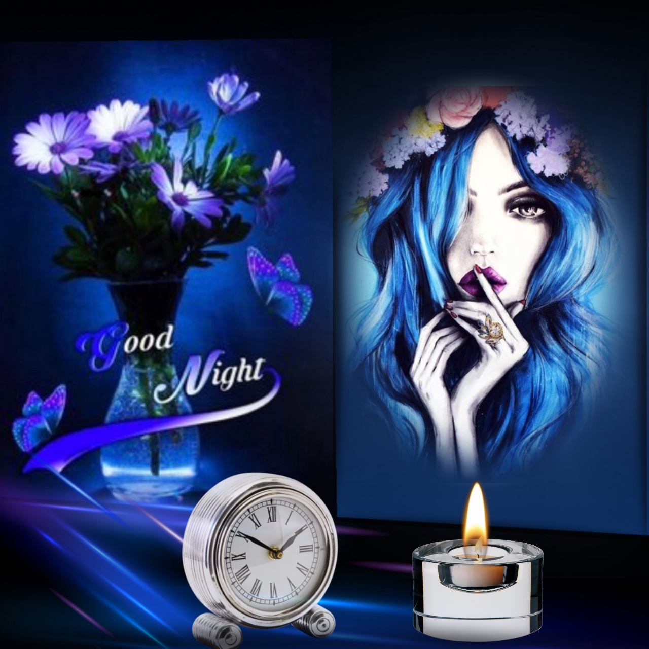 Wienie Coppen's Candles,Goodnight,Sunset - candle clock goodnight ...