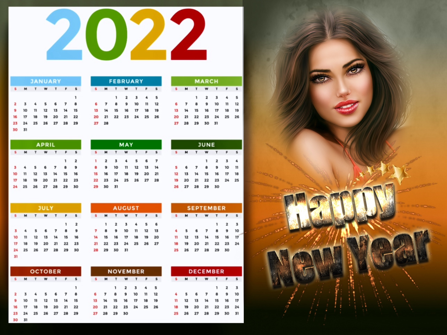 Wienie Coppen's 2022,Calendar,Happy NewYear - 2022 calendar ...