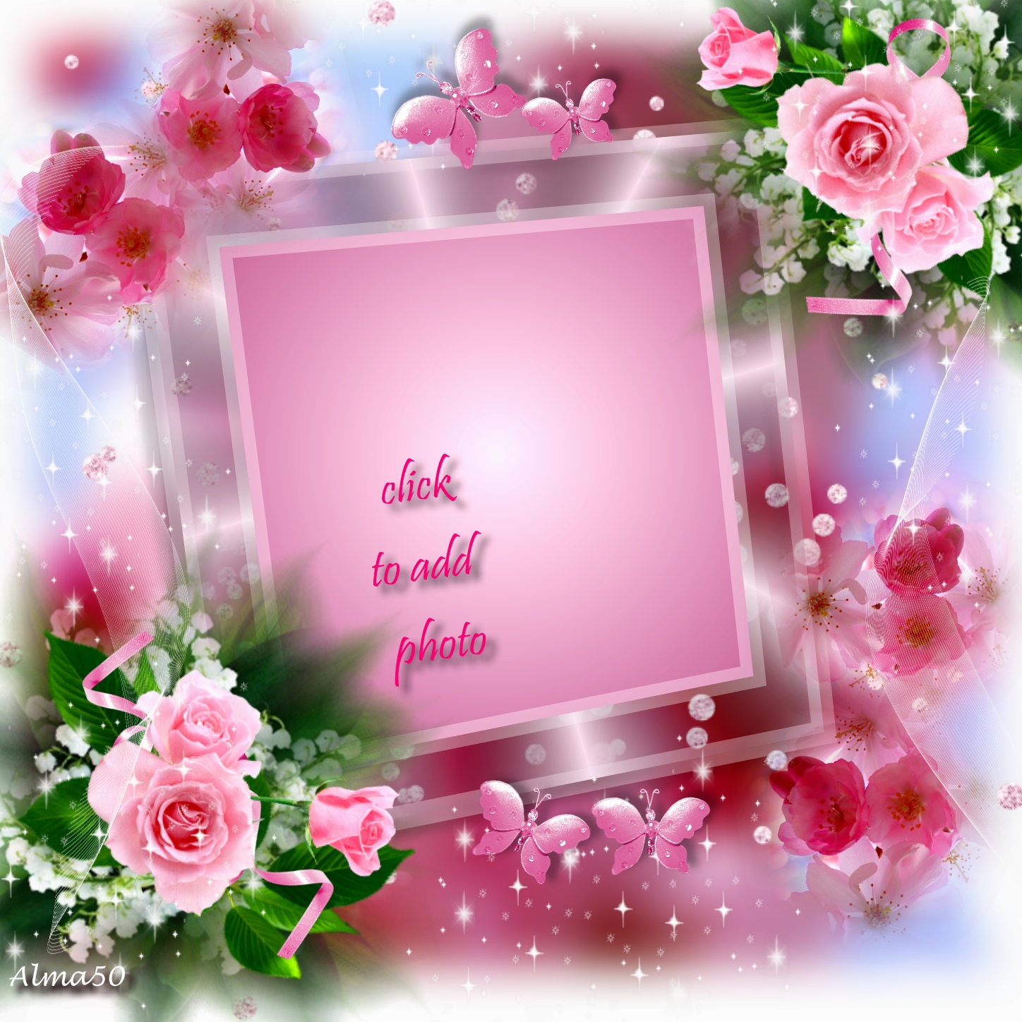 alma50's Picture Frames - 2012 May - 2012 June - Beautiful Pink Alma50 ...