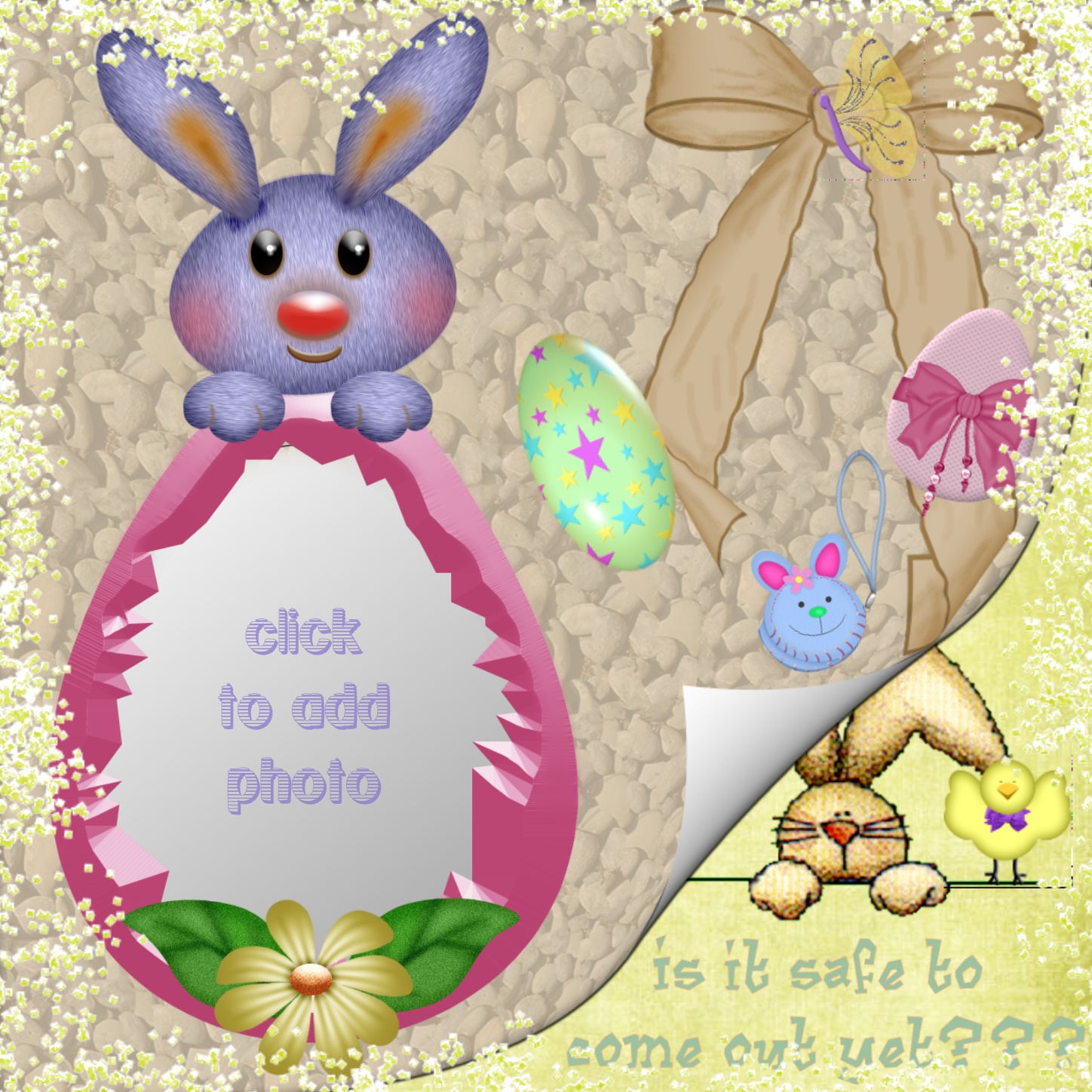 elly2's Easter Sunday Frames - 2010 February - E2_ Happy Easter pasen ...
