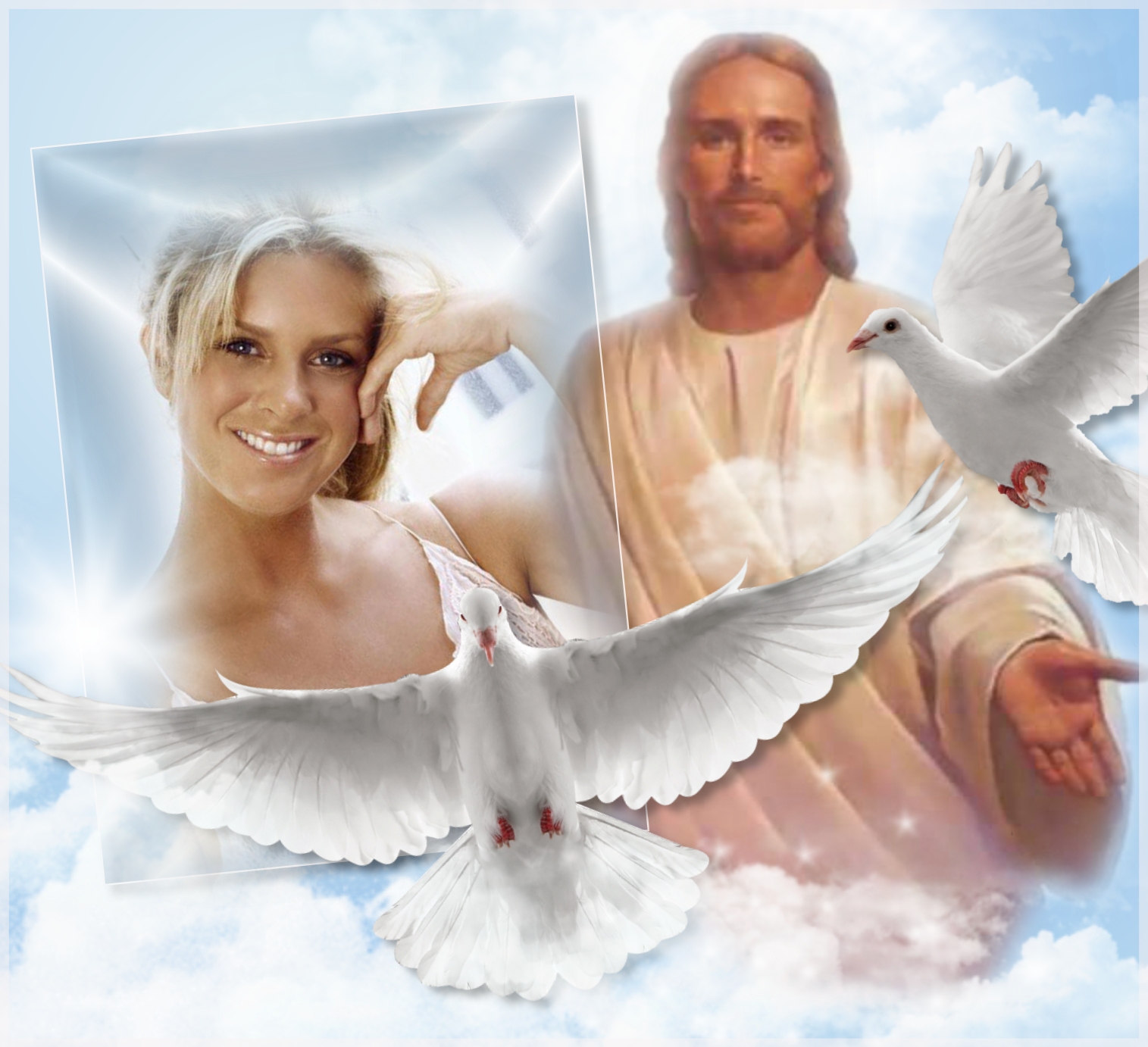 evmasy's Spiritual Frames - 2015 - 2017 - jesus love me Jesus love dove ...