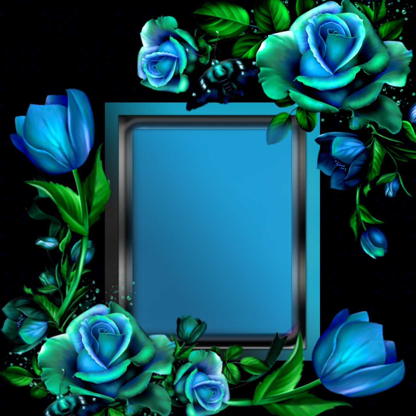 Emily50's Get Well Soon Frames - Blue frame Ghy01 get Well Soon - Blue ...