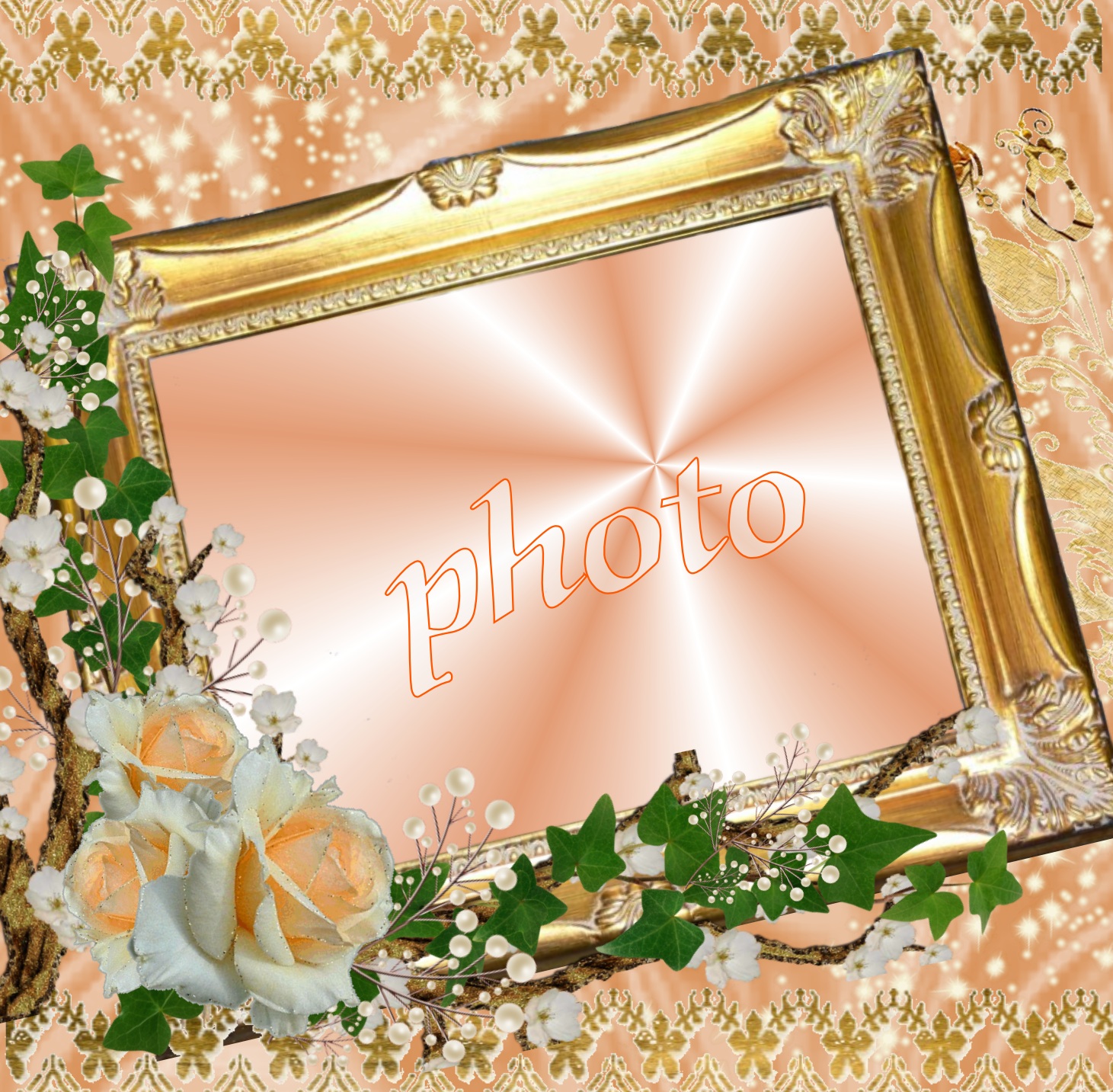 marycarmenkim's Picture Frames - 2009 May - gold frame gold frame ...