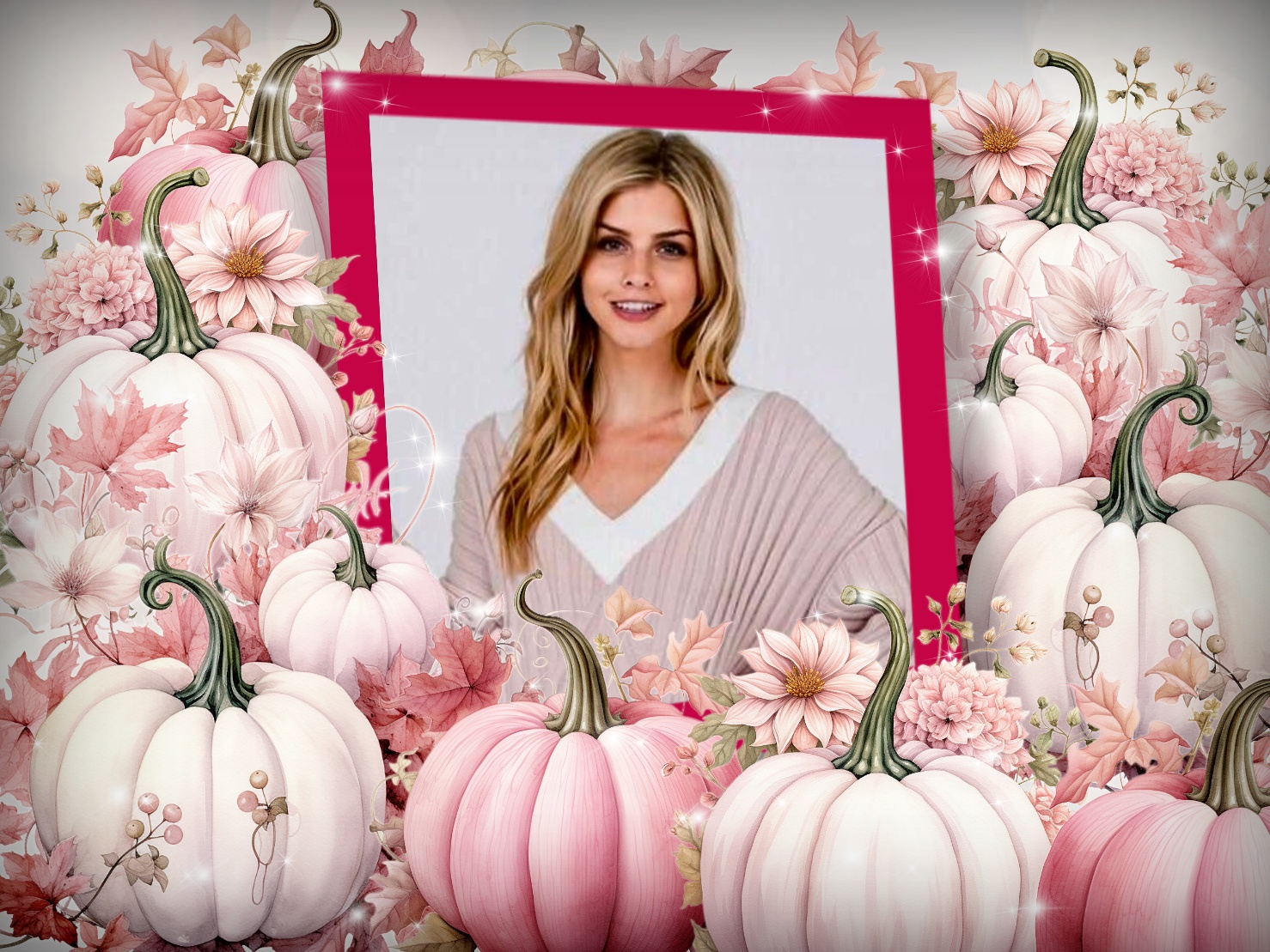 Elizabeth's AUTUMN/FALL 🍁 1/2 - Autumn Fall Floral Pumpkin - Autumn ...