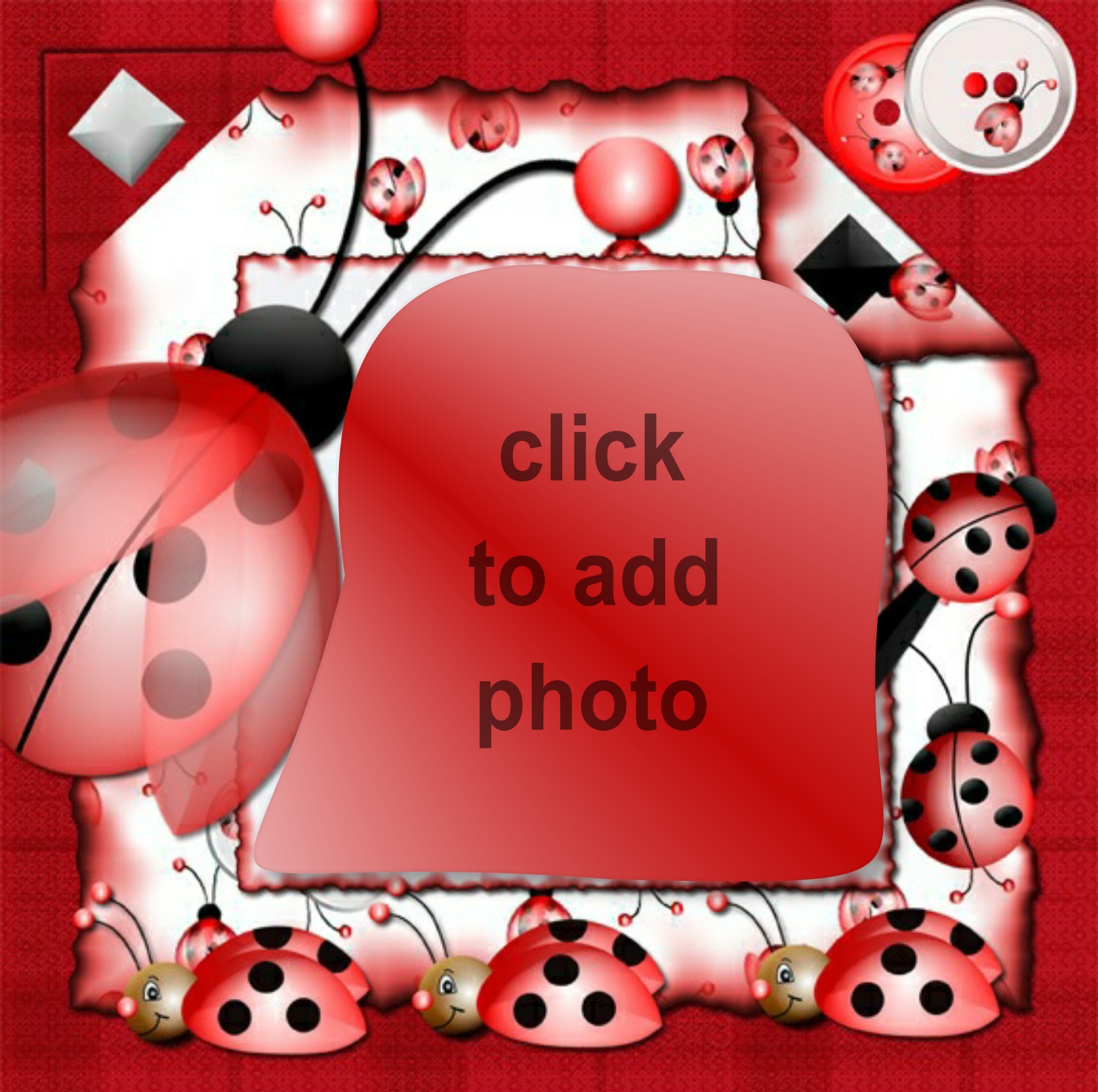 Sinnlich's Spring Frames - Ladybug Frame Sinnlich Spring Kids Ladybug ...