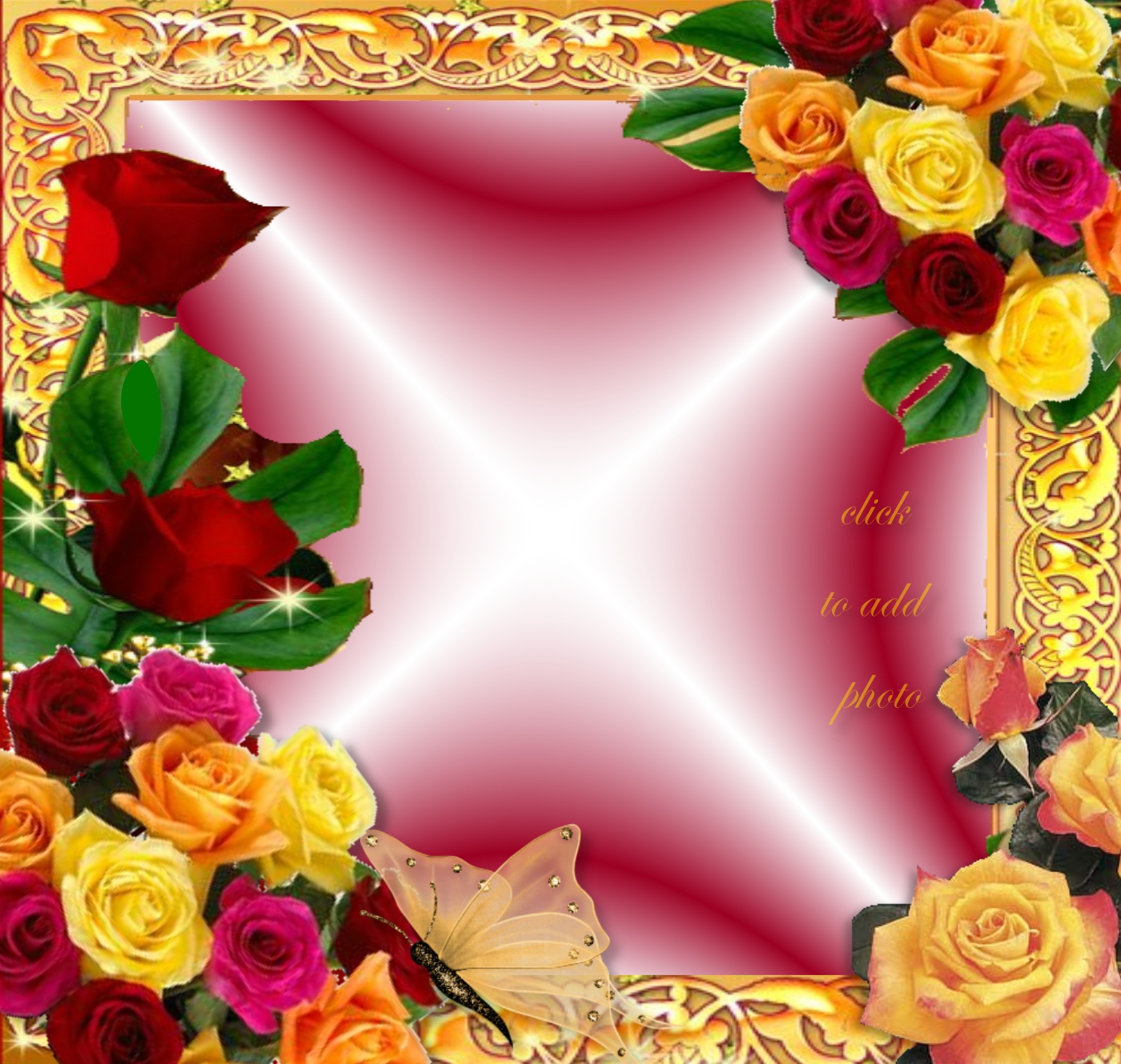 marialedesma1958's Picture Frames - 2011 August - Multi Color Roses ...