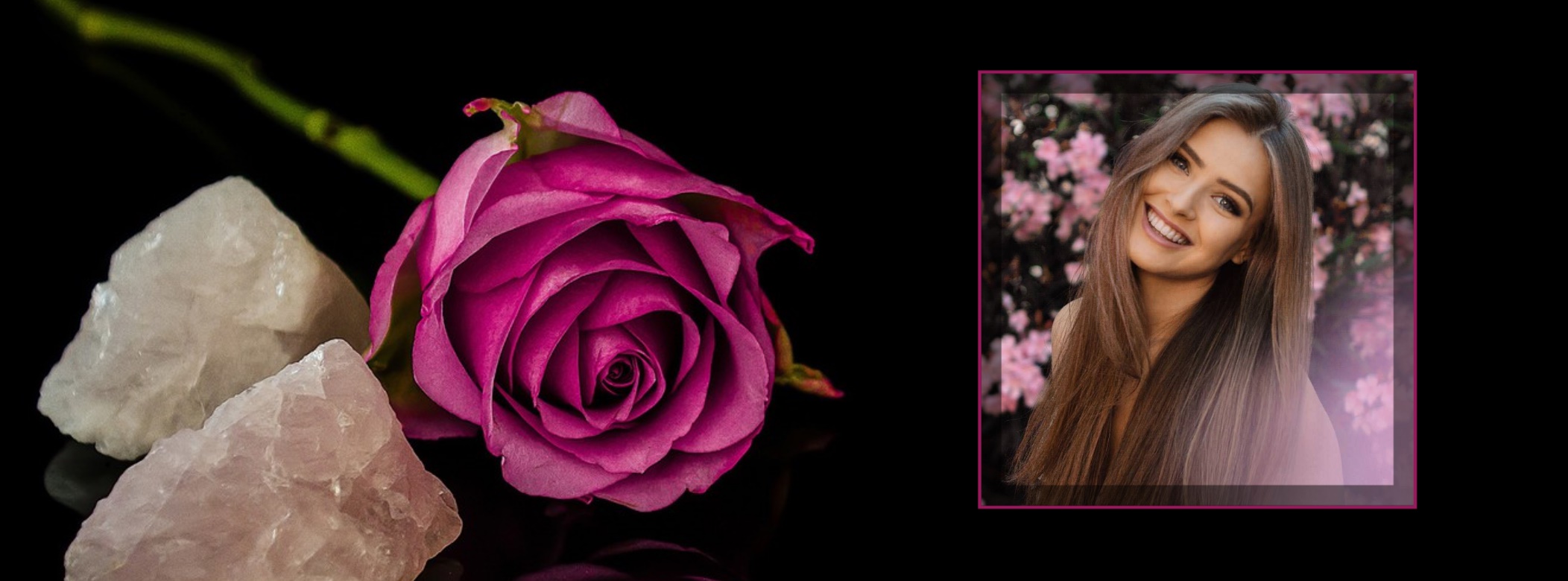 Elizabeth's FACEBOOK PROFILE COVER 🟦 - Facebook Profile Cover Pink Rose ...