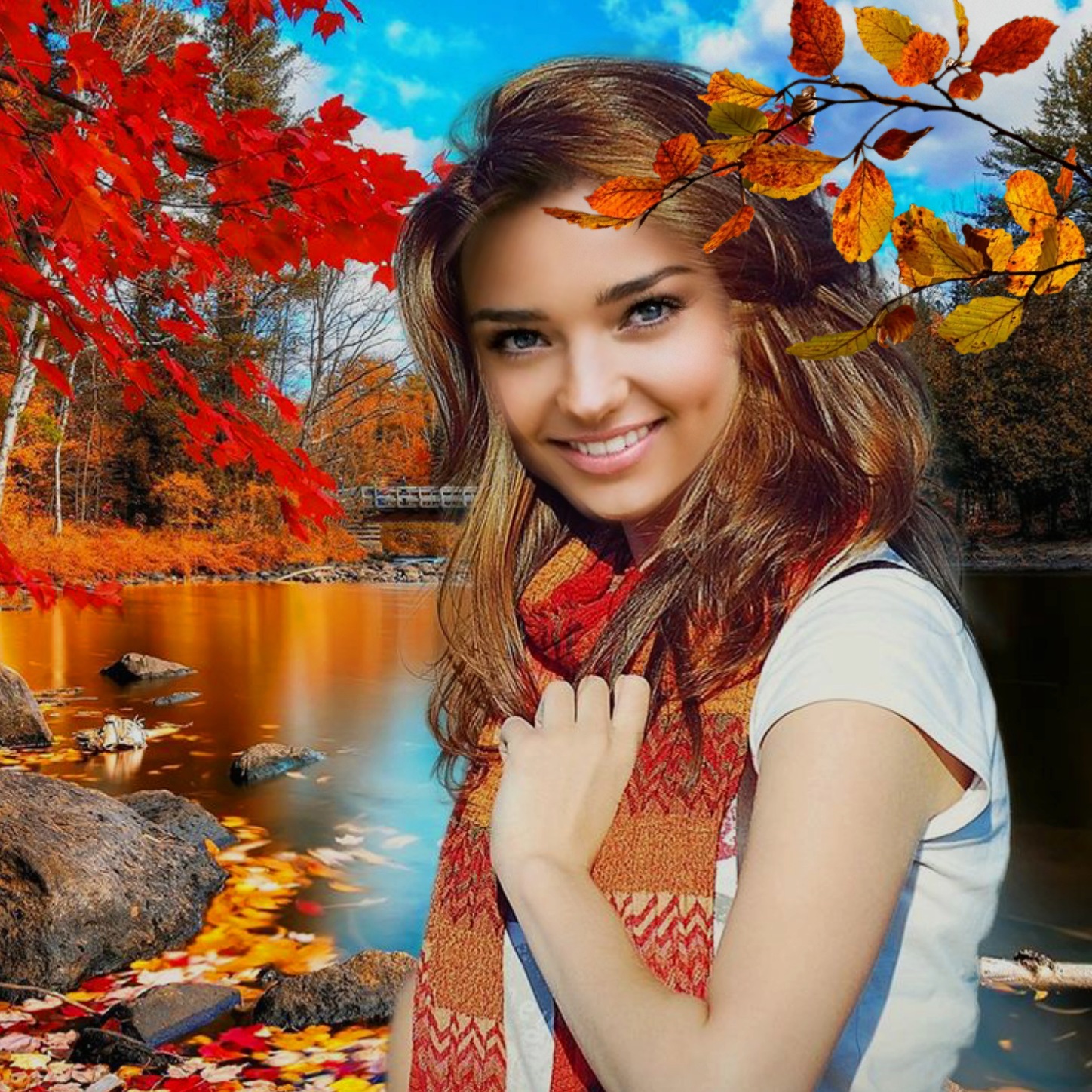 lissy's Face Cut-Out Frames - 2016 October - lissy-autumn girl Lissy005 ...