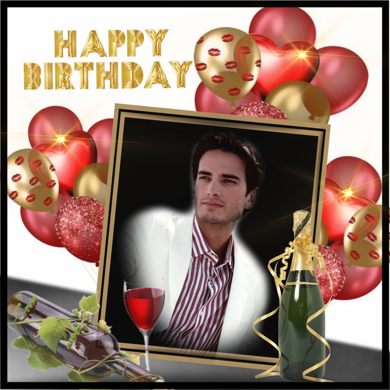 Wienie Coppen's Happy Birthday Male - balloons happybirthday male ...