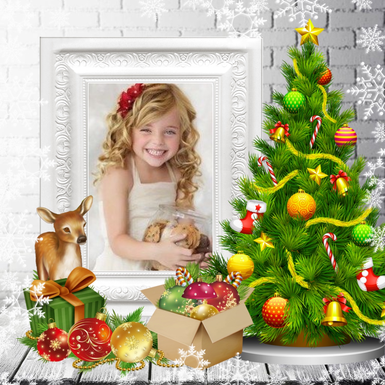 Nette's Kid Photo Frames🏄‍♀️🏂 - 2016 February - 2016 March - Christmas ...