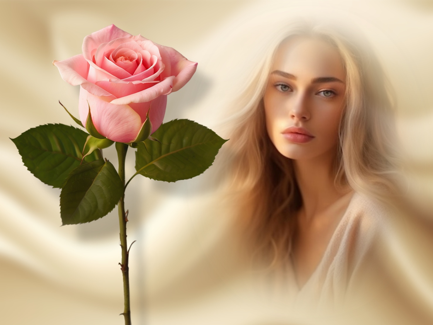 Jezebel64's Floral - Portrait Pink Rose Jezebel64 - Portrait Pink Rose ...