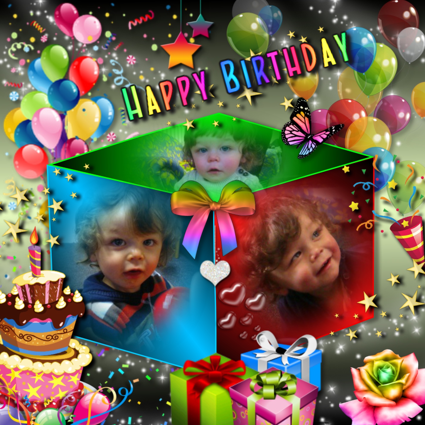 Queenie's Birthday Frames - 2015 July - Birthday Present - Birthday ...