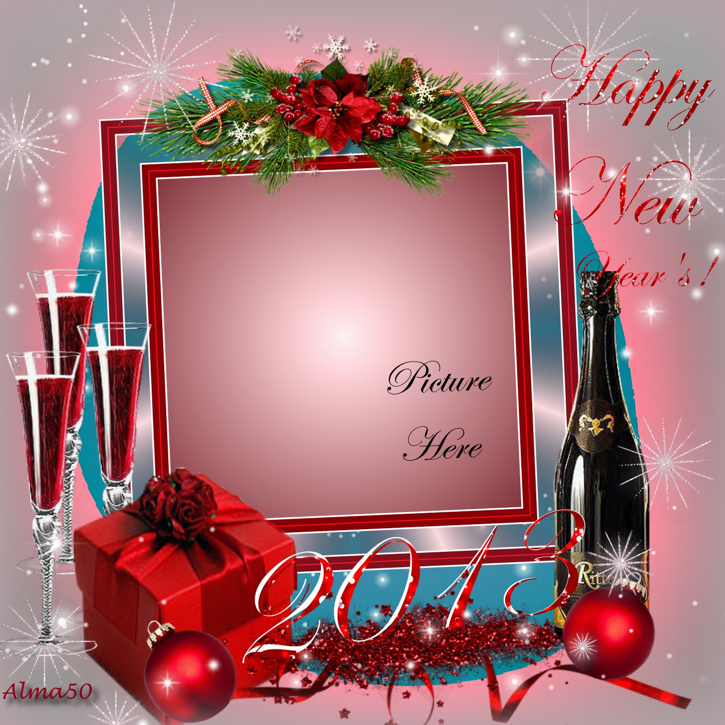 alma50's Classic Kimi Frames - 2012 December - Family @ new year's ...