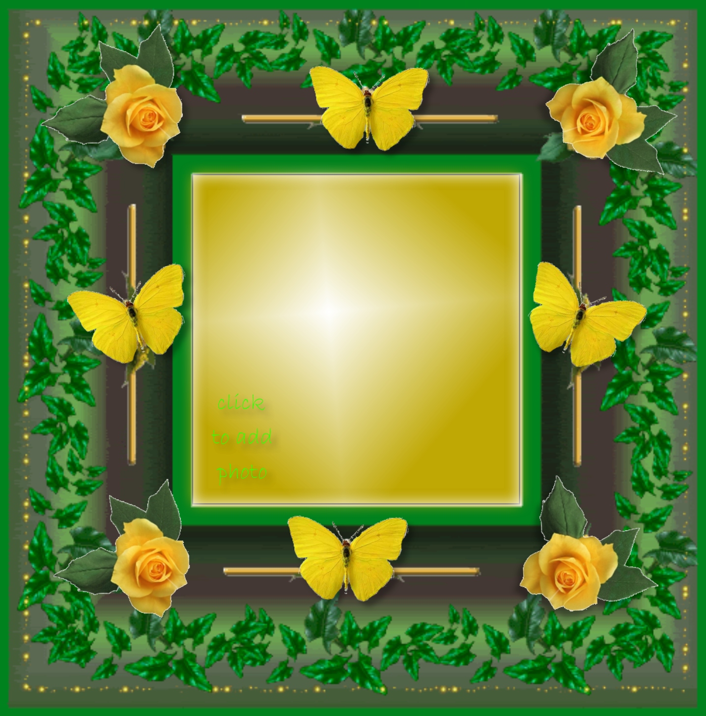 marialedesma1958's Girly Girl Frames - 2012 March - Yellow Roses And ...