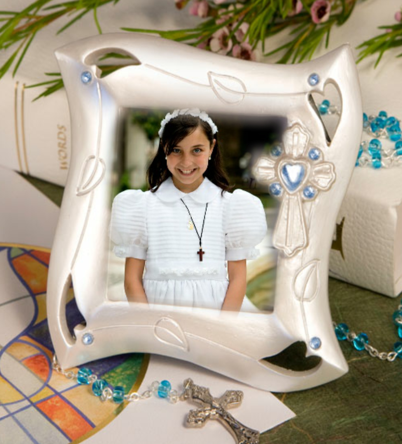 marialedesma1958's Spiritual Frames - 2011 - Communion Primera Comunion ...