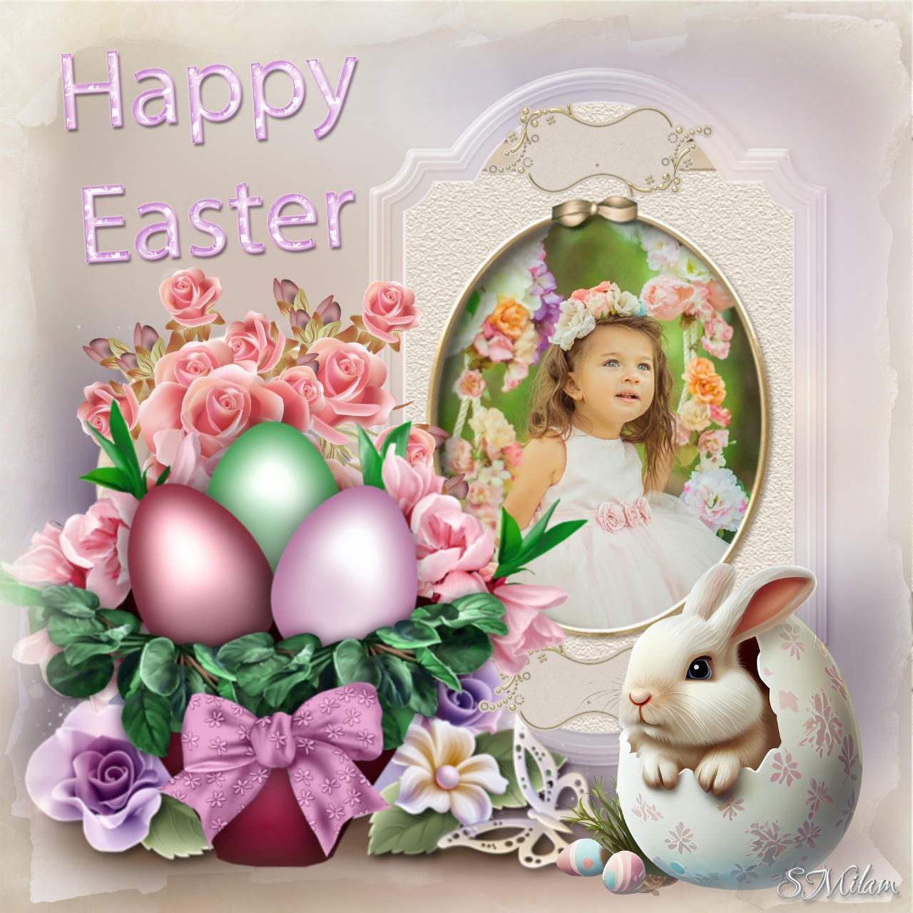 smilam's Spring and Easter Frames - Easter 2023 - Happy Easter! - Happy Easter! smilam Easter ...