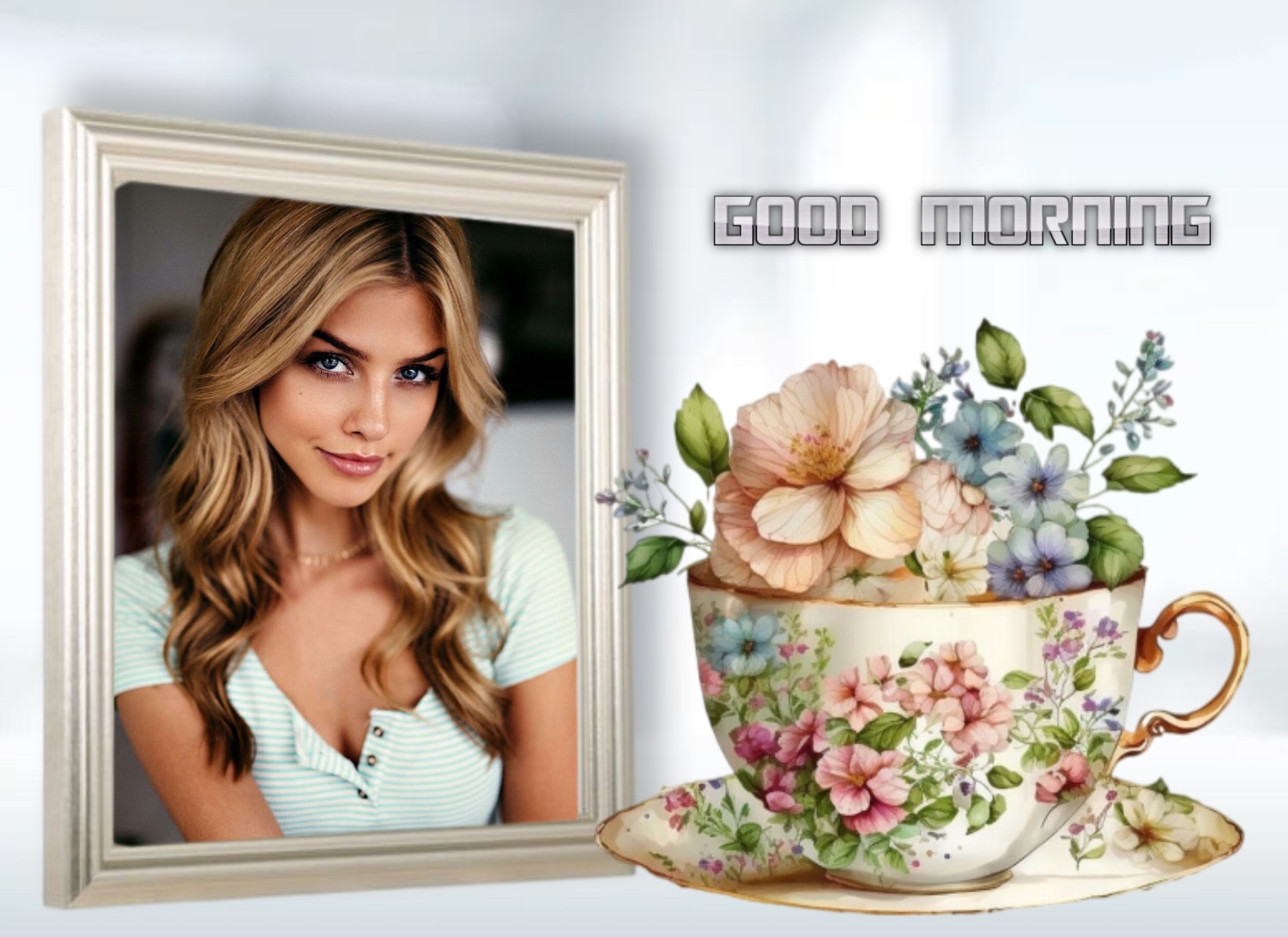 Nette's Good Morning,GoodDay Frame - Good MorningCoffeeNette - Good ...